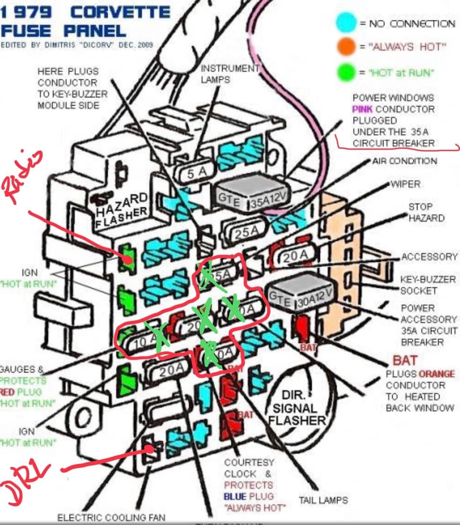 IGN power for fan relay? - CorvetteForum - Chevrolet Corvette Forum ...