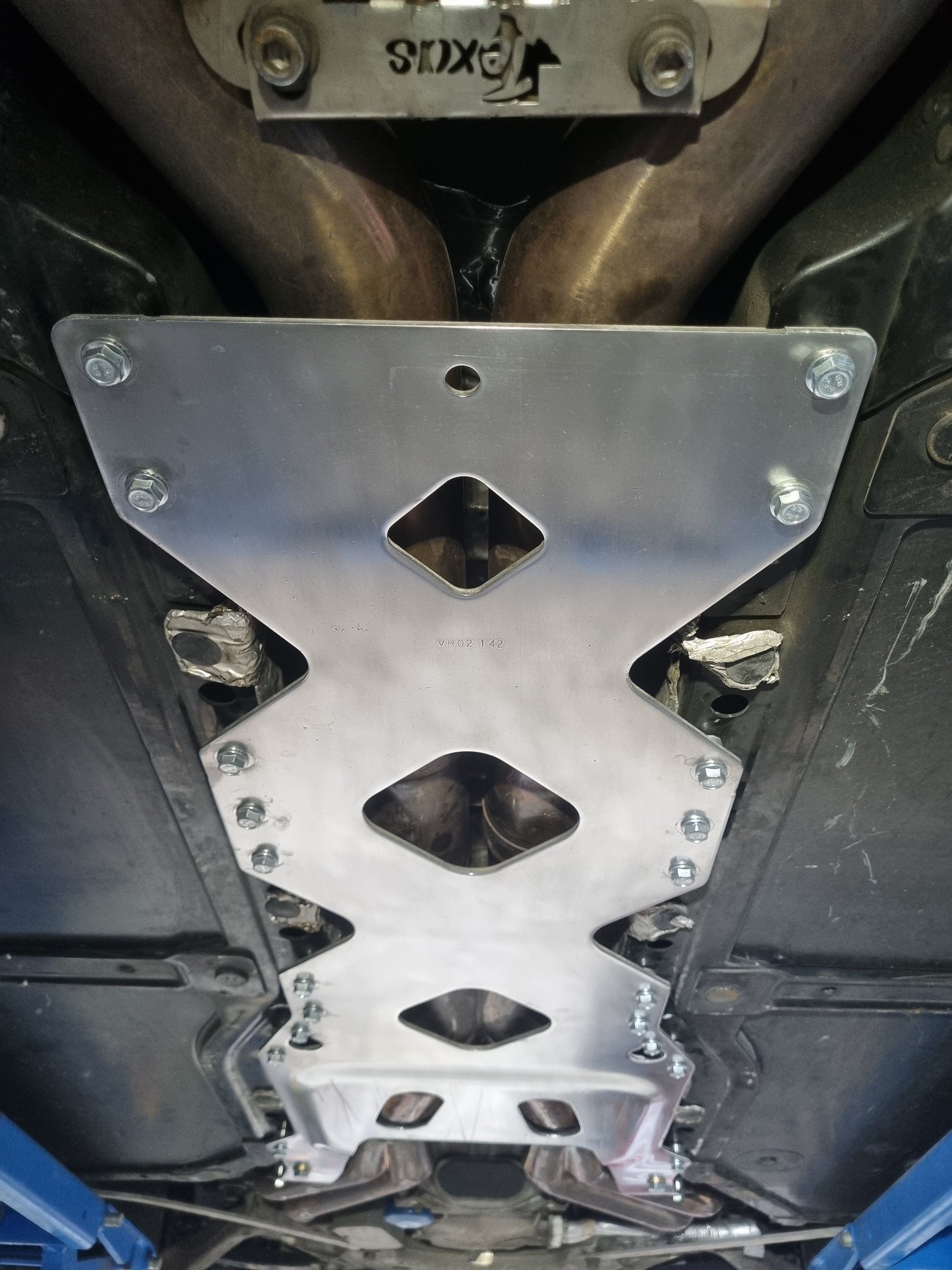 C7 tunnel plate - retro fit with headers - CorvetteForum - Chevrolet ...