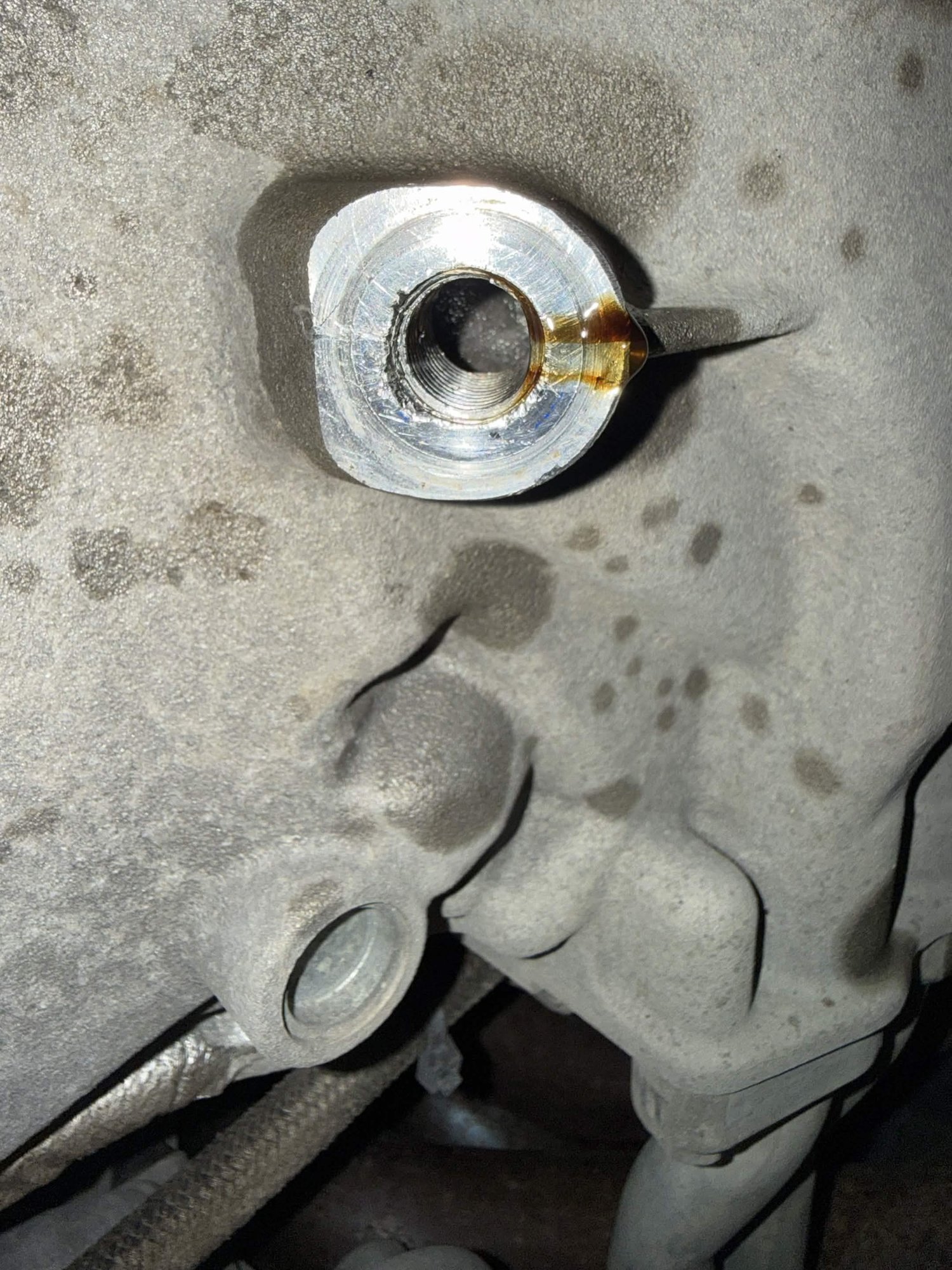 Drain Plug snapped. Extracted it and helicoil came out - CorvetteForum ...