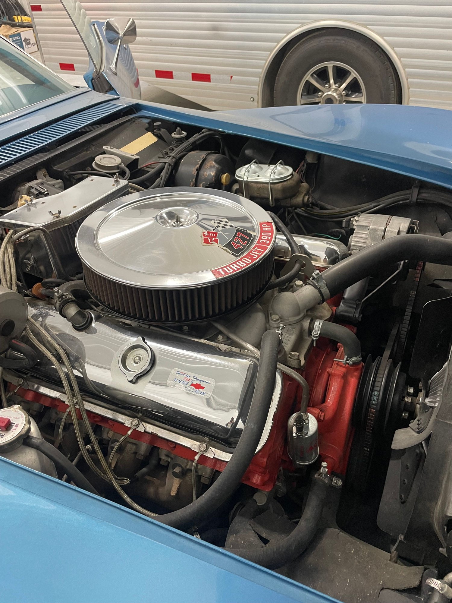 FS (For Sale) 69 427/L36 sidepipe lemans blue Top Flight original car ...