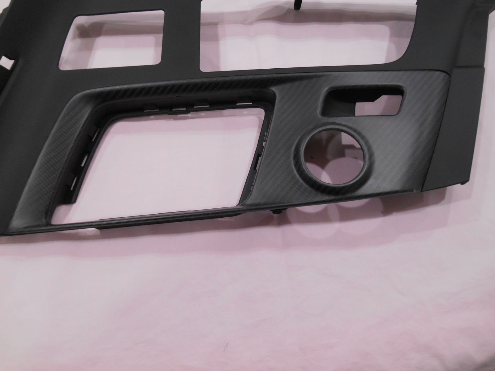 FS (For Sale) (SOLD) carbon fiber center console trim plate ...