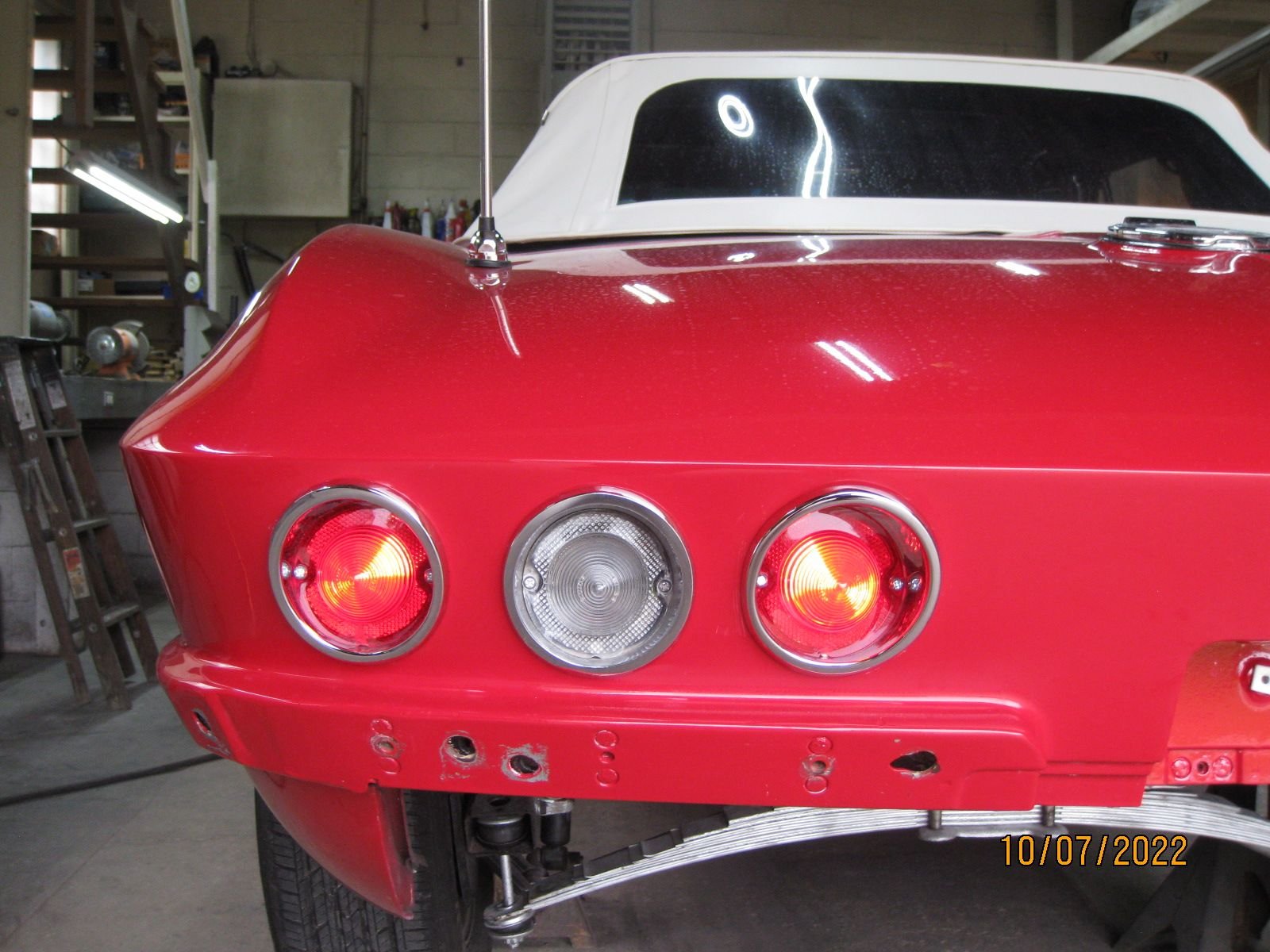 C2 Safety Issue on 66 Corvette / 3rd Tail Lights Solution n ...