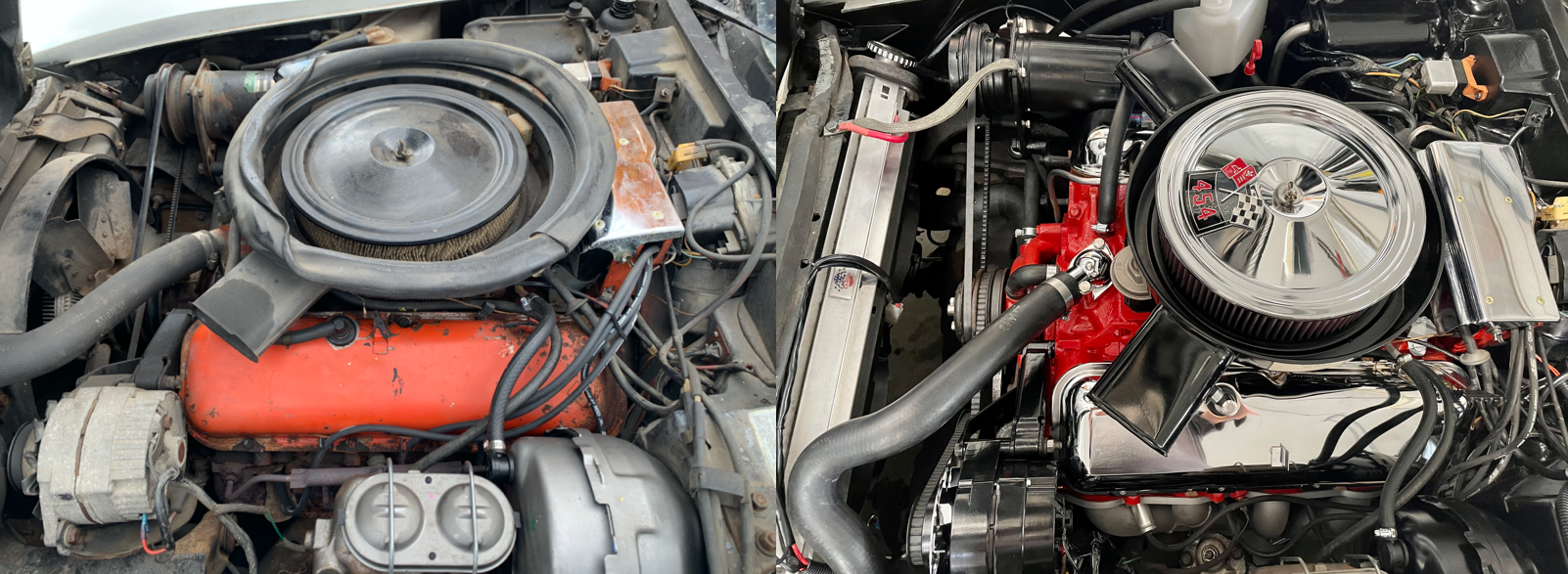 Engine/Engine Bay clean up 1974 - 454 - CorvetteForum - Chevrolet ...