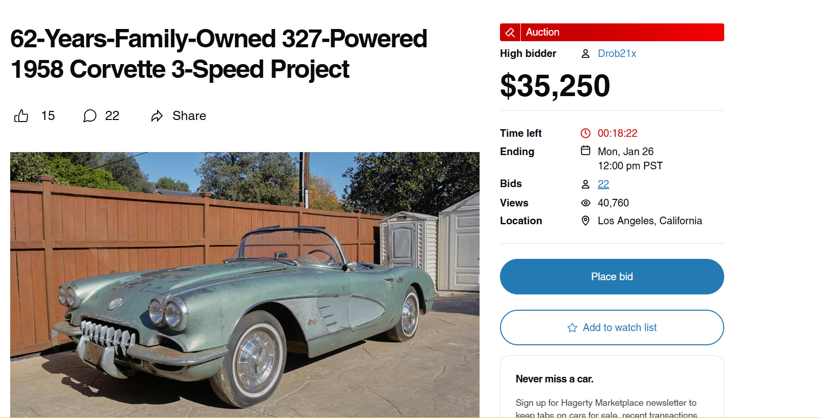 C1 1958 corvette "survivor" - Page 3 - CorvetteForum - Chevrolet ...