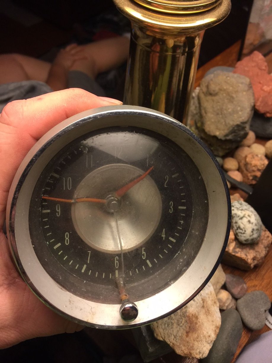 FS (For Sale) 63 clock, needs restored - CorvetteForum - Chevrolet ...