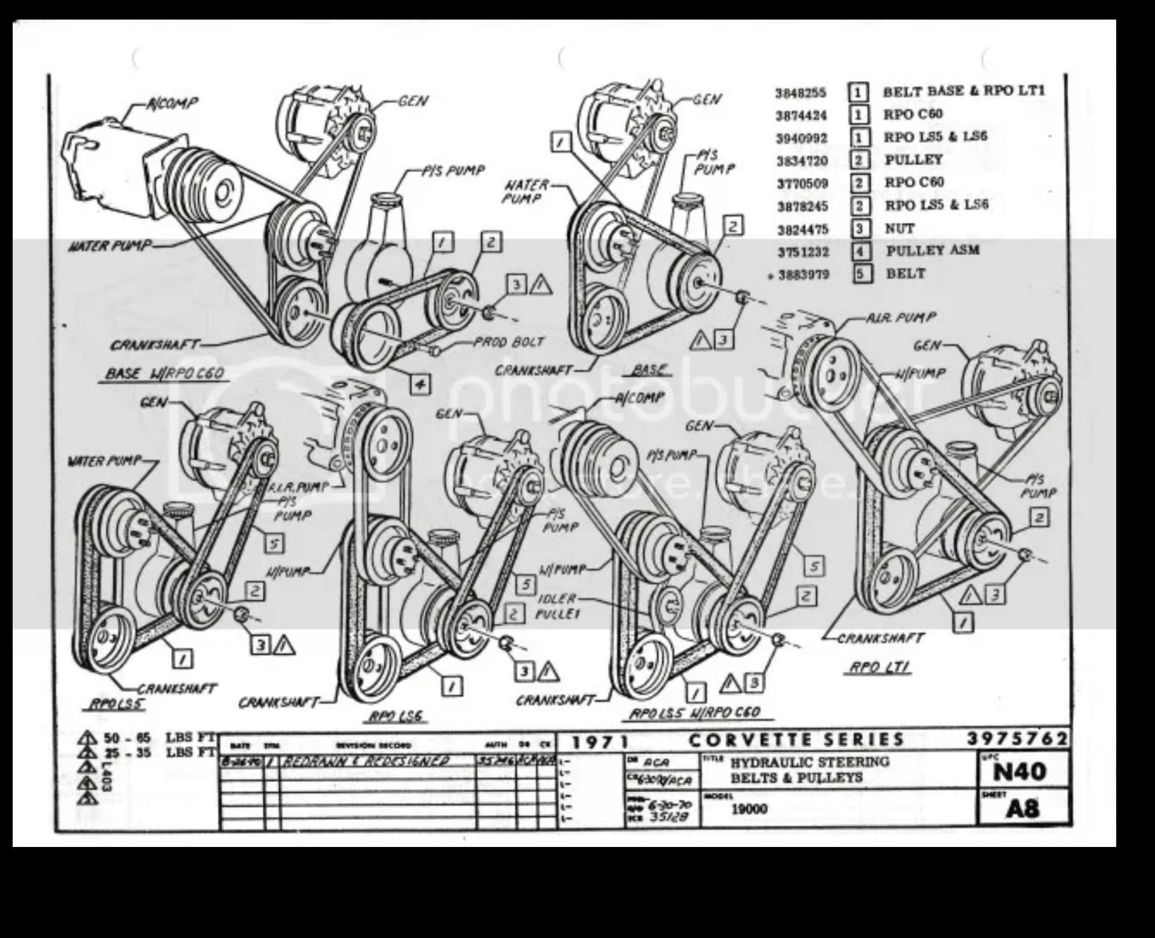 Question about belts - CorvetteForum - Chevrolet Corvette Forum Discussion