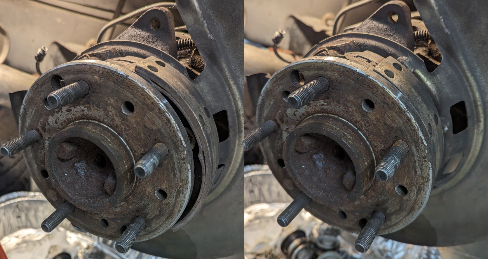 Help me troubleshoot grinding, squealing -- wheel bearing ...