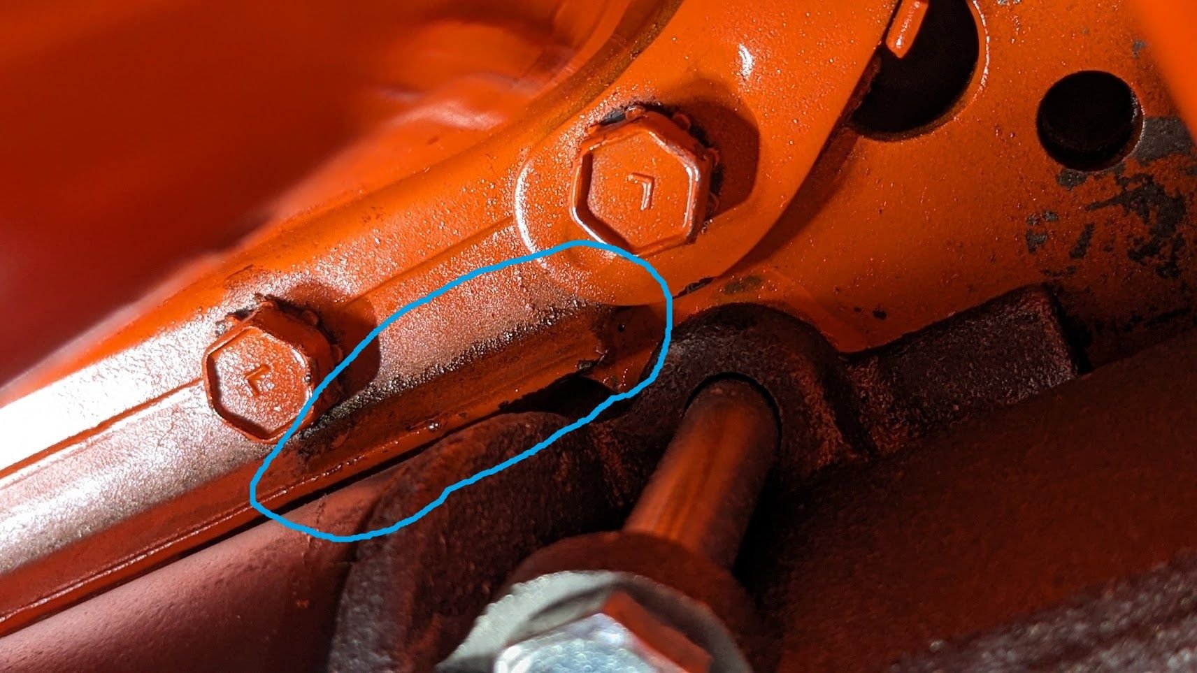 C2 I think I found the source of an engine drip. What do you think ...