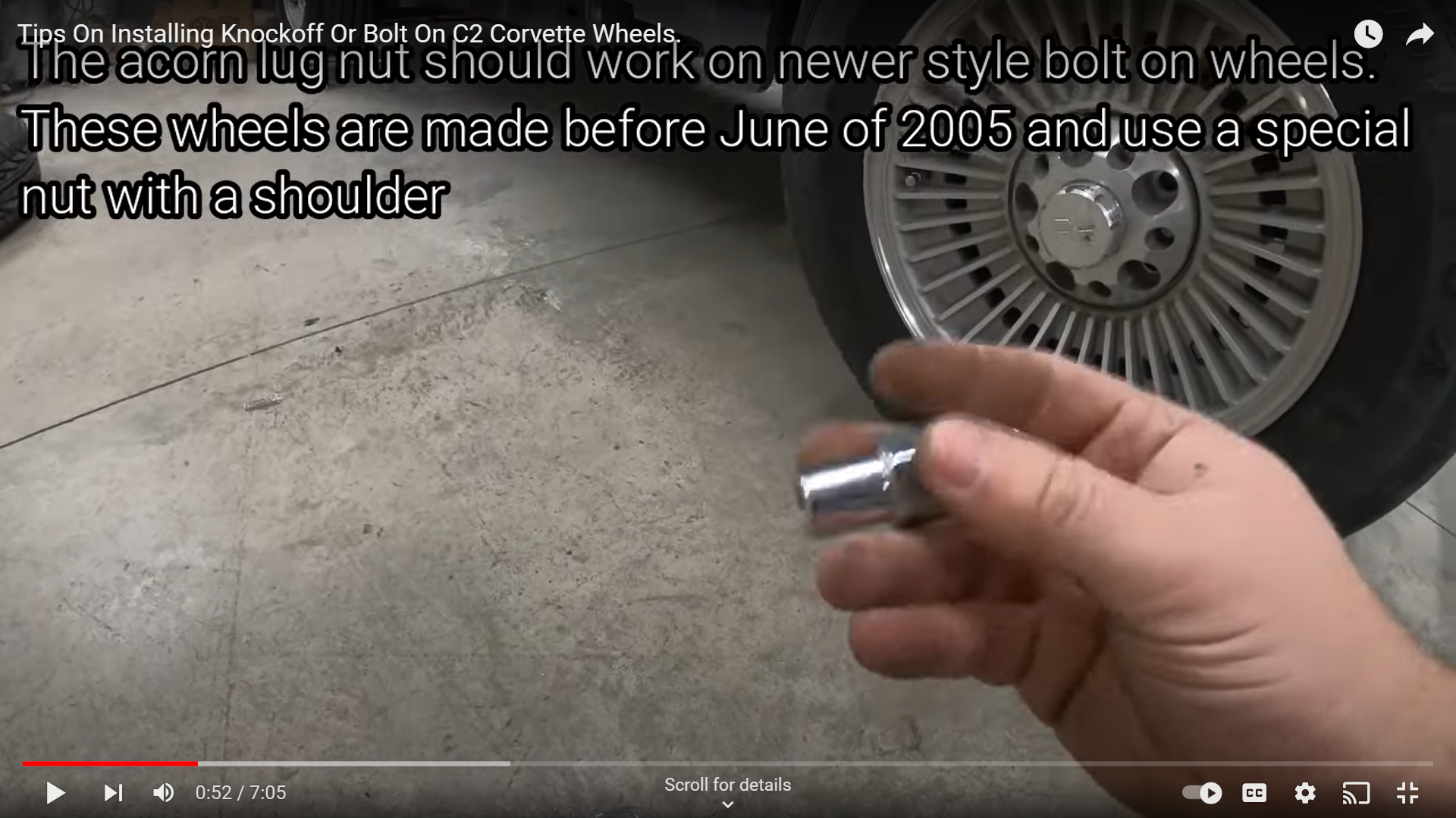 Correct lug nuts for repro knock off wheels? - CorvetteForum ...