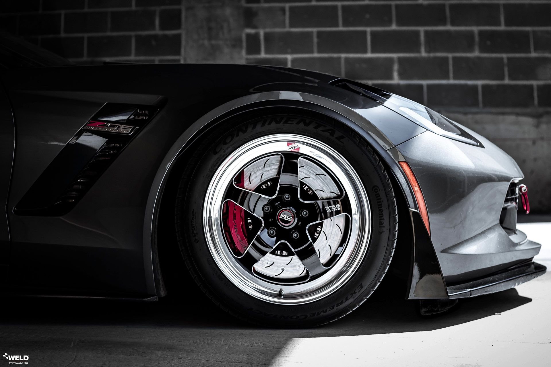 WELD Racing Ventura 5 Rotary Forged - Corvette C6 Base / Z06 / GS / ZR1 ...