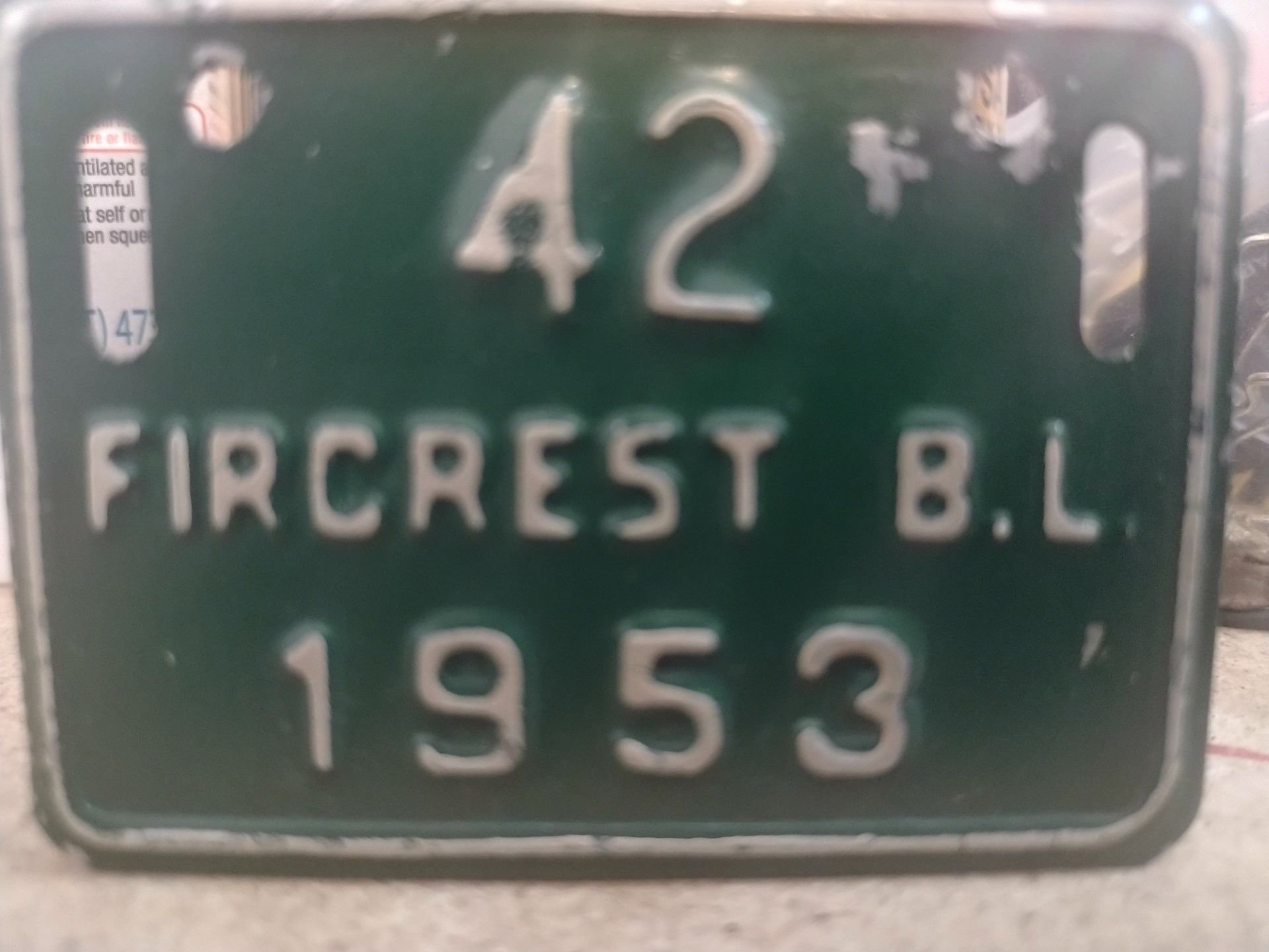 C2 Related question re: original license plates - CorvetteForum ...