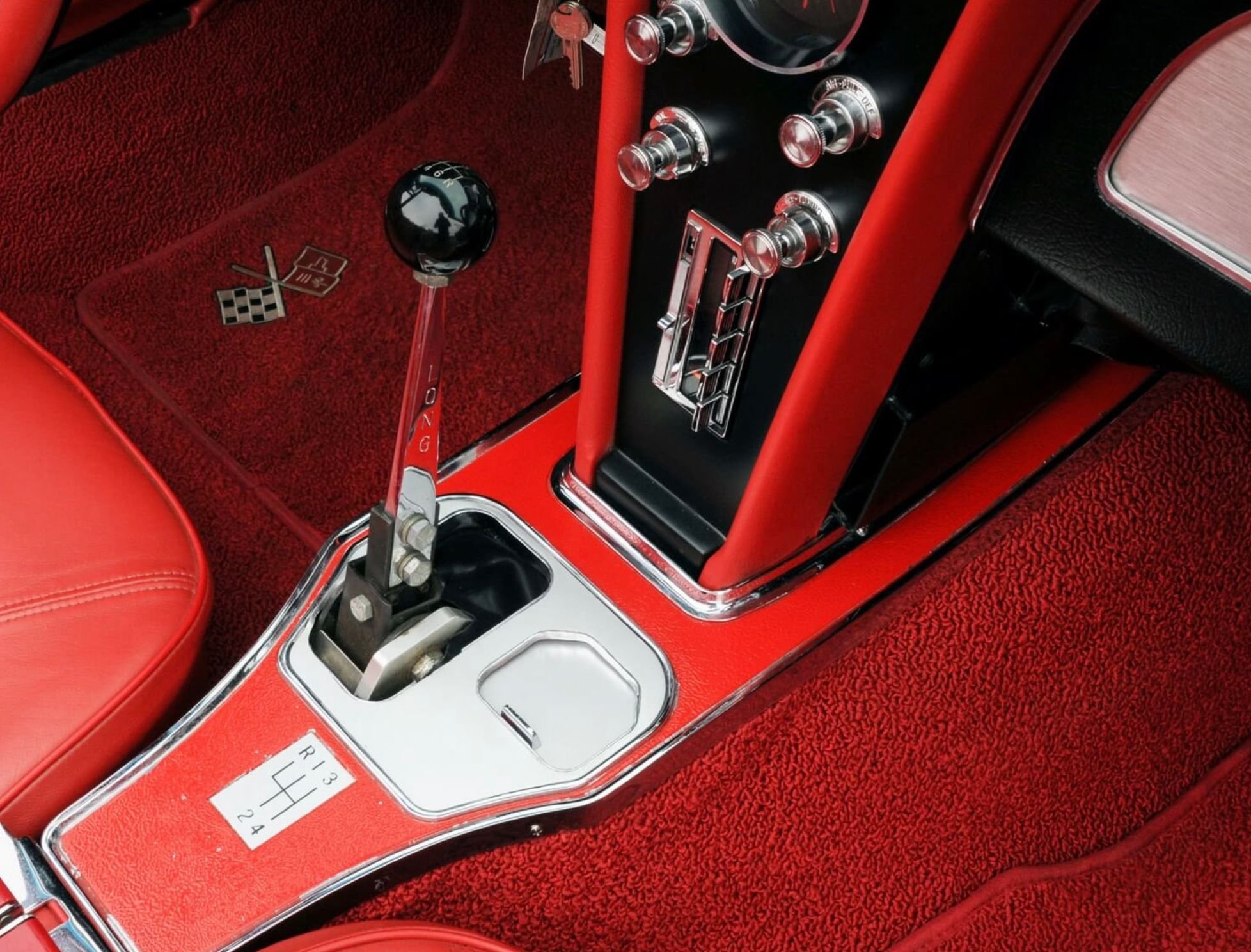 C2 Red Duplicator touch up paint for console - CorvetteForum ...
