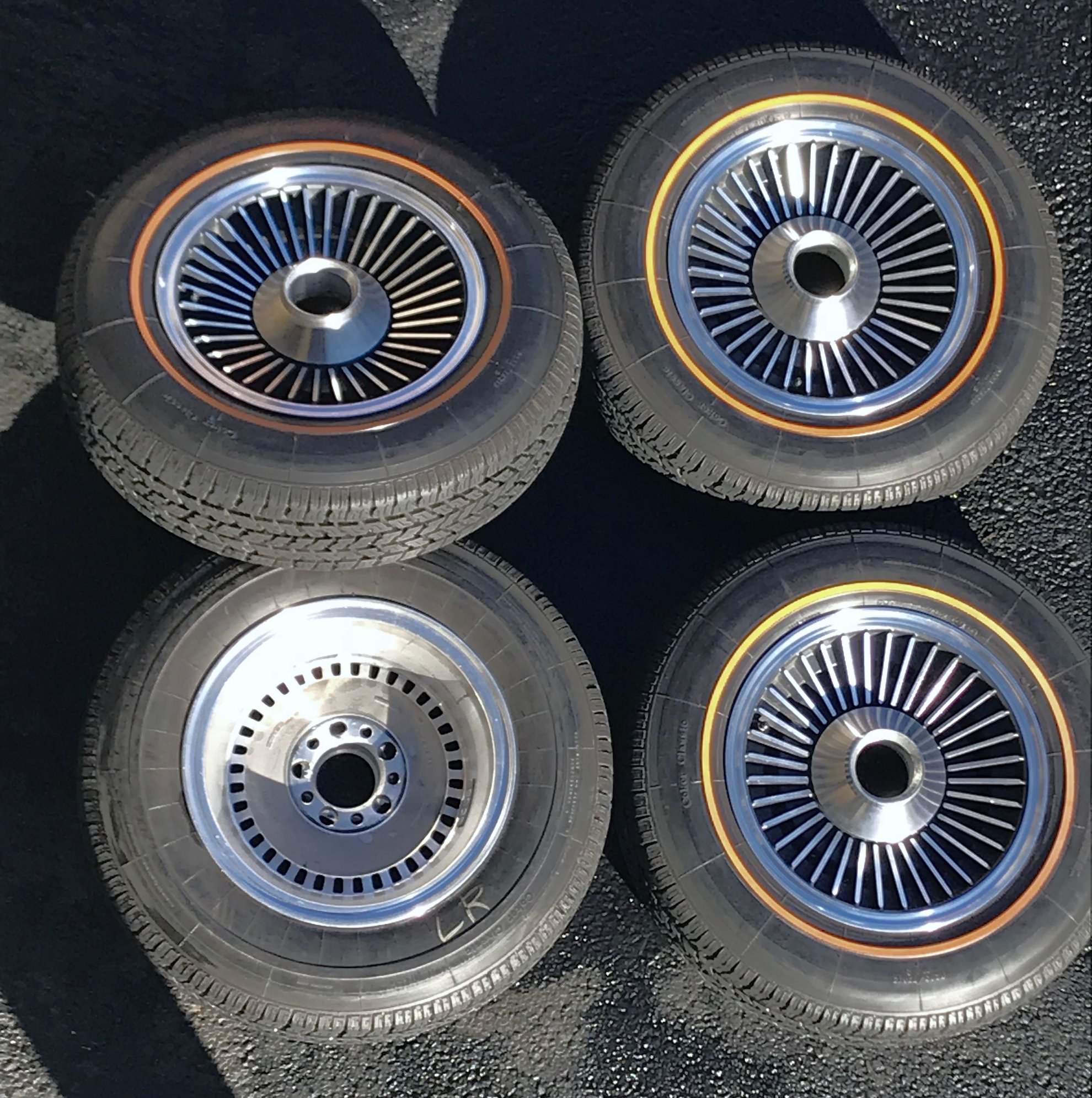 FS (For Sale) Repro Knock Off Wheel Set w/Cokers - CorvetteForum ...