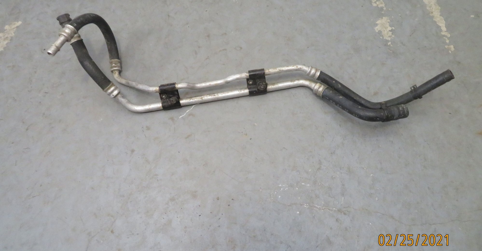 FS (For Sale) 1986 OEM solid coolant lines with flex ends ...