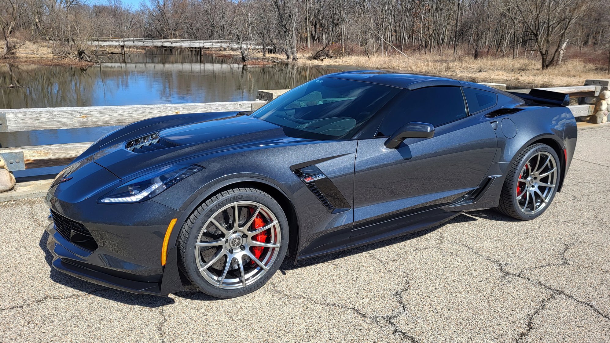 Z06 with Hyper Black Forgestar CF10 Wheels - CorvetteForum - Chevrolet ...