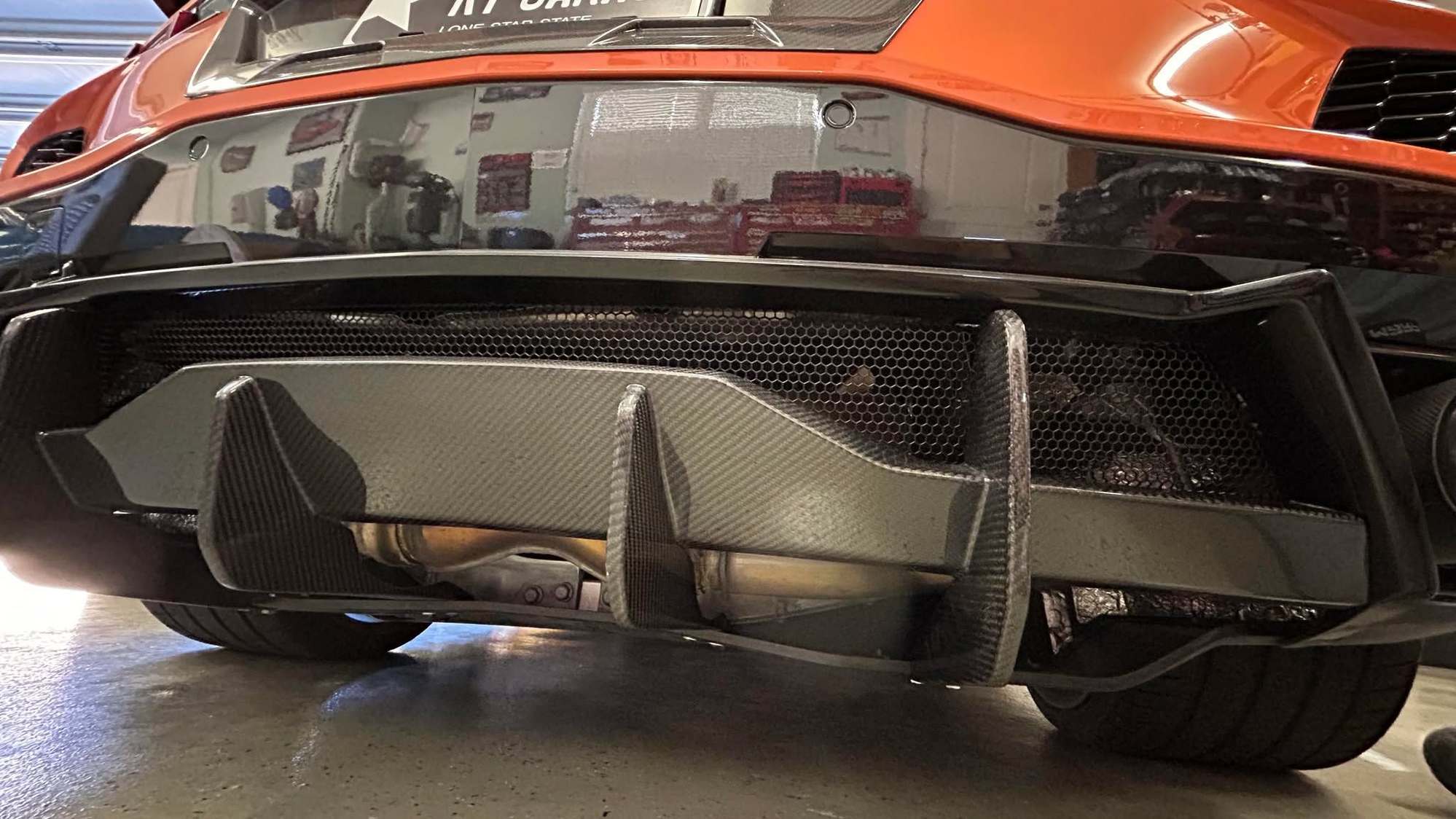 Upgrade Your C8 with Real Carbon Fiber Rear Bumper Diffuser ...
