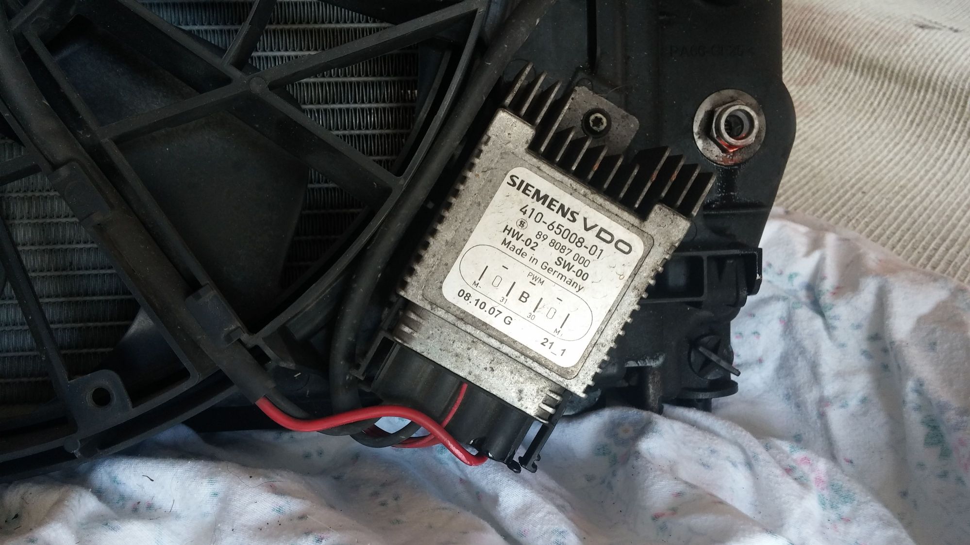 Radiator fan and fan control module - CorvetteForum - Chevrolet ...