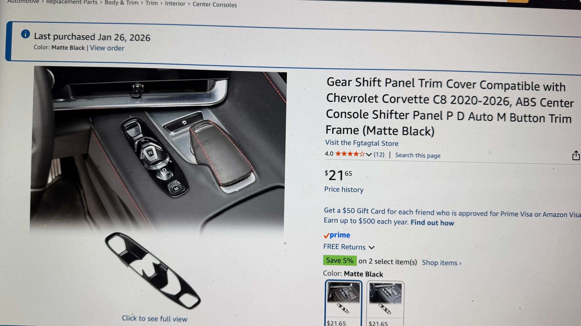 So I fixed the mis matched center console issue on the 2026 with ...