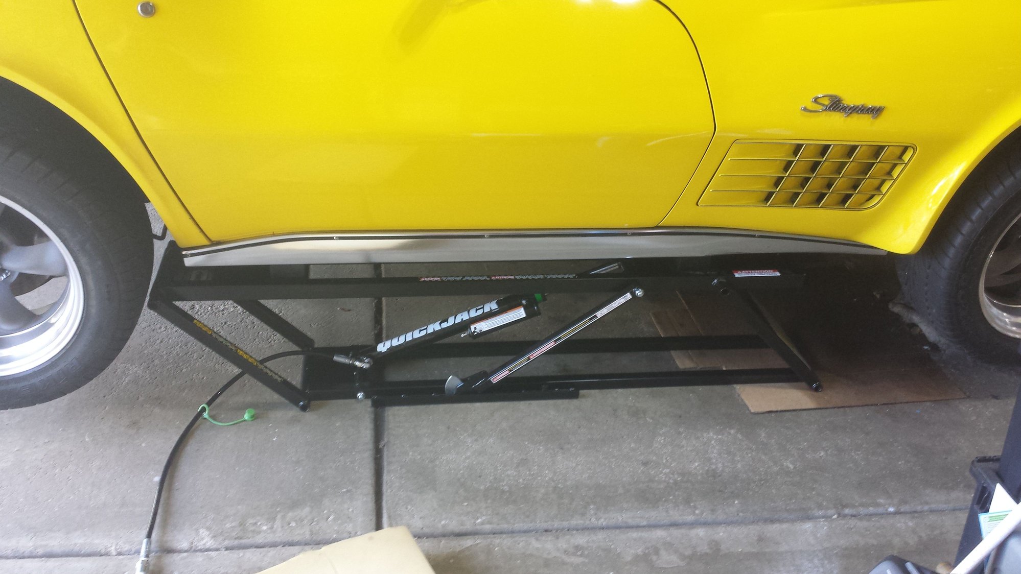 car lifts - CorvetteForum - Chevrolet Corvette Forum Discussion