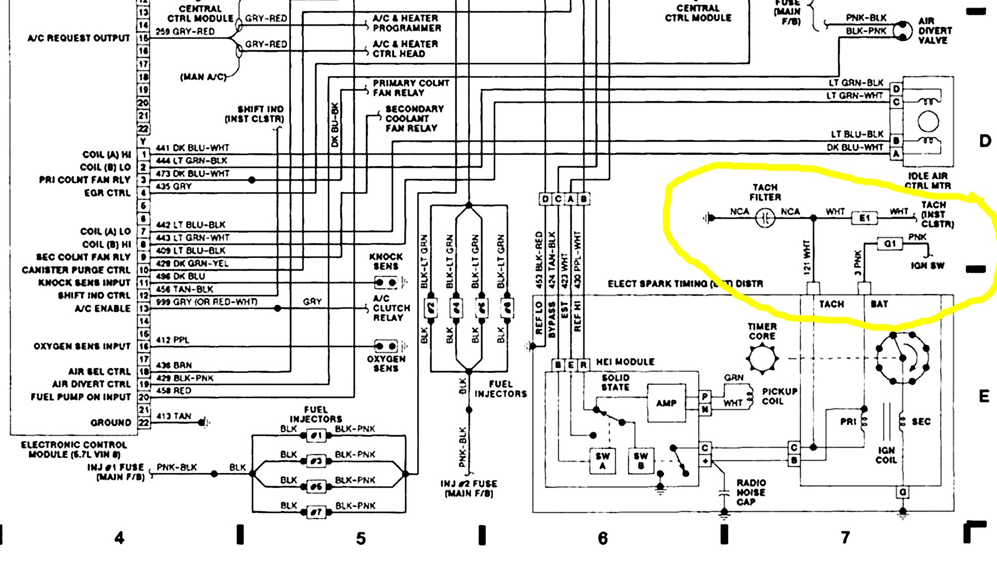 1990 Corvette Tach signal issue - CorvetteForum - Chevrolet Corvette ...