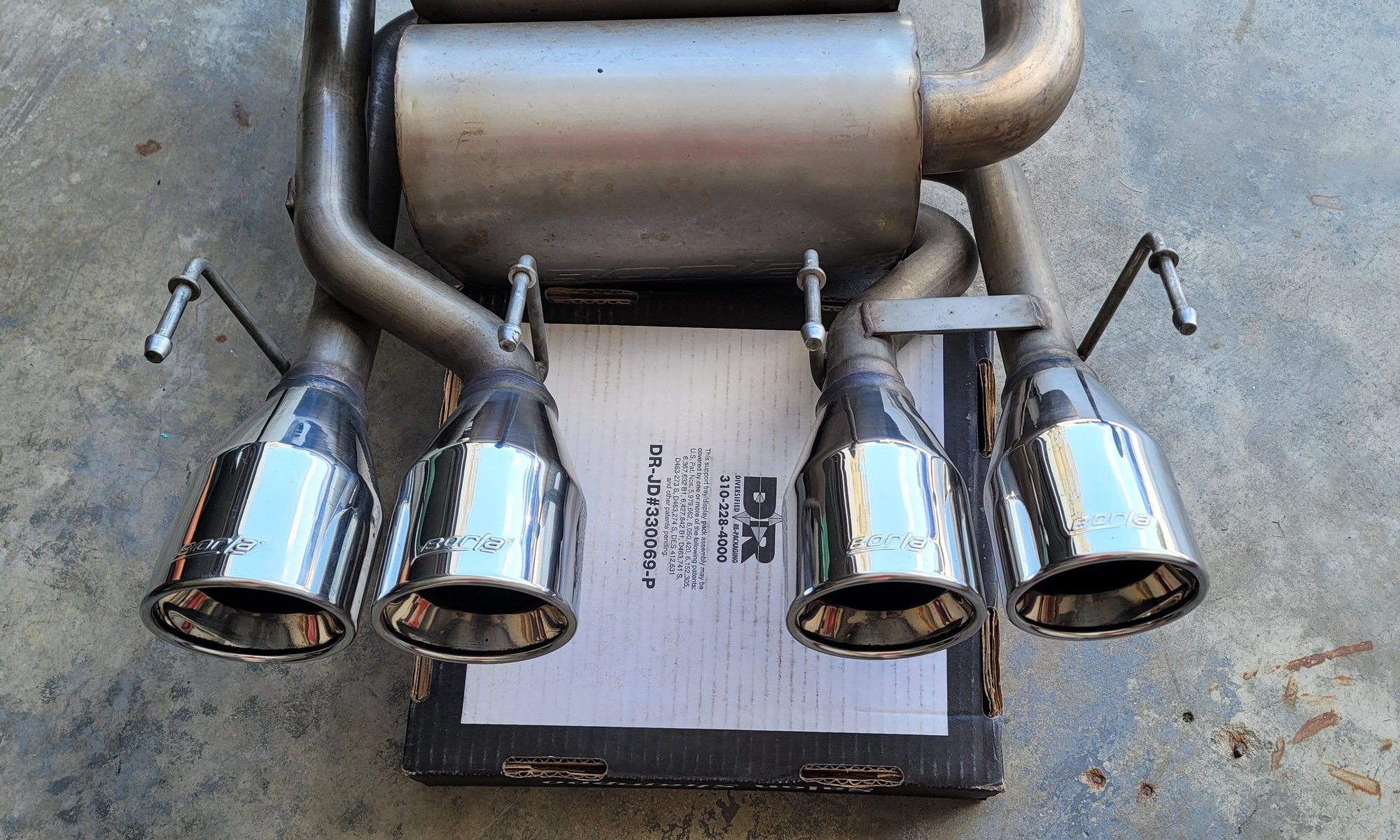 FS (For Sale) Borla Touring axle back for 2005-2008 - CorvetteForum ...