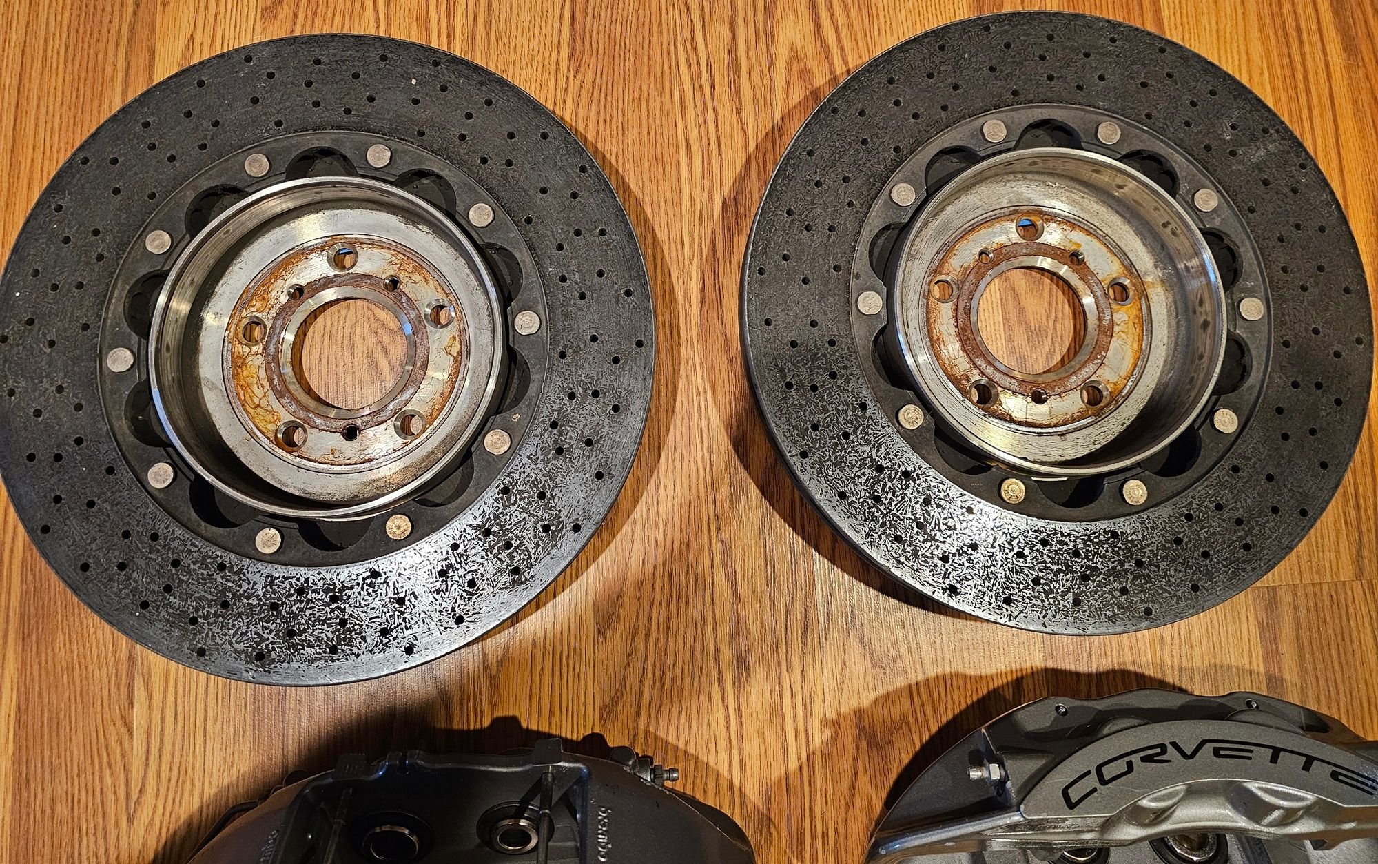 FS (For Sale) C6 ZR1 / Z07 Carbon Ceramic Brakes, CCB (Rear Only ...