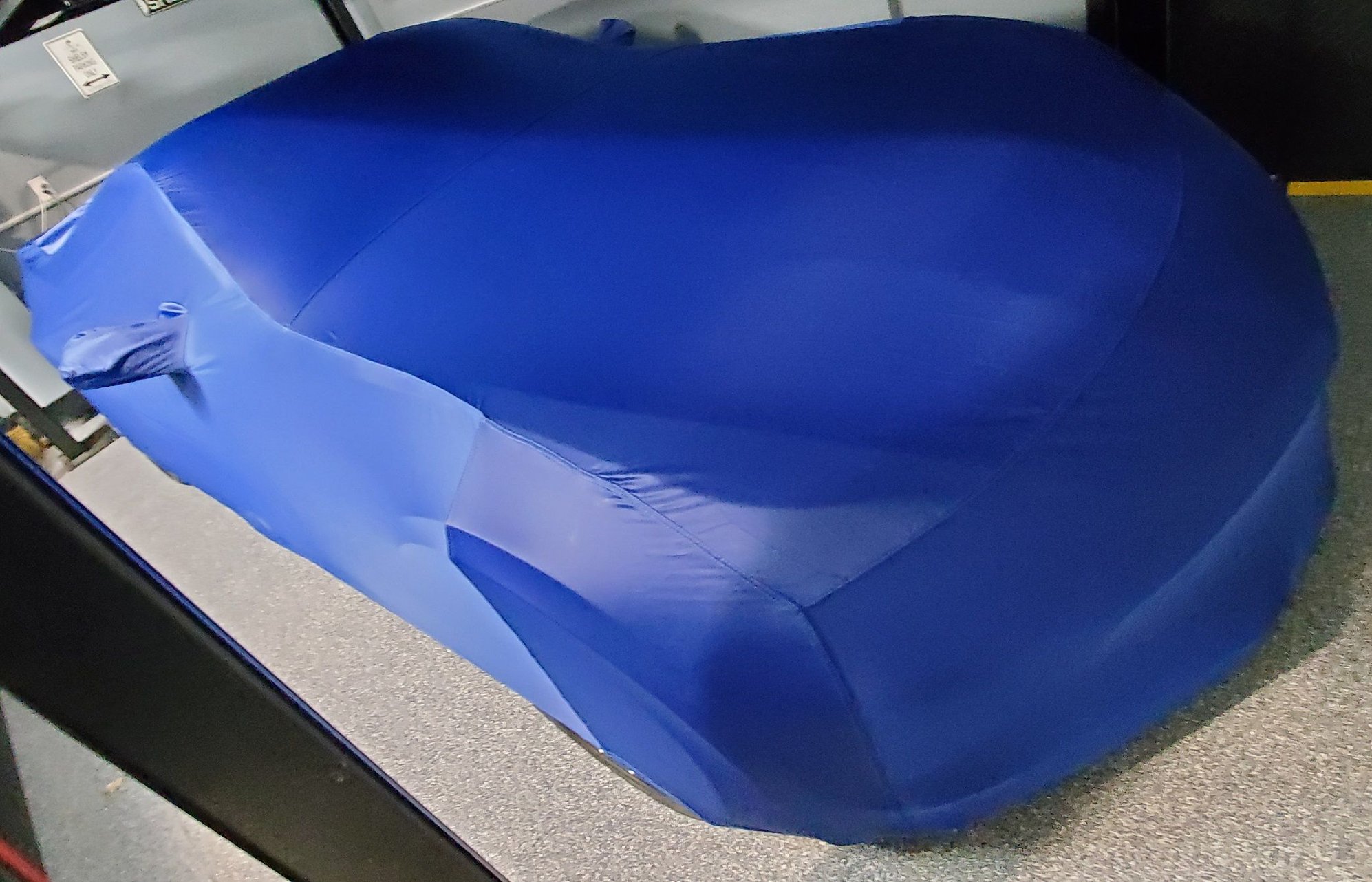 FS (For Sale) Indoor Stretch Car Cover- Blue - CorvetteForum ...