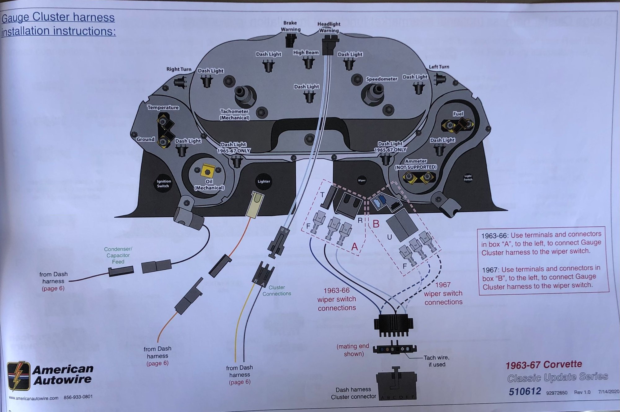 C2 Aftermarket Wiring Harness - CorvetteForum - Chevrolet Corvette ...