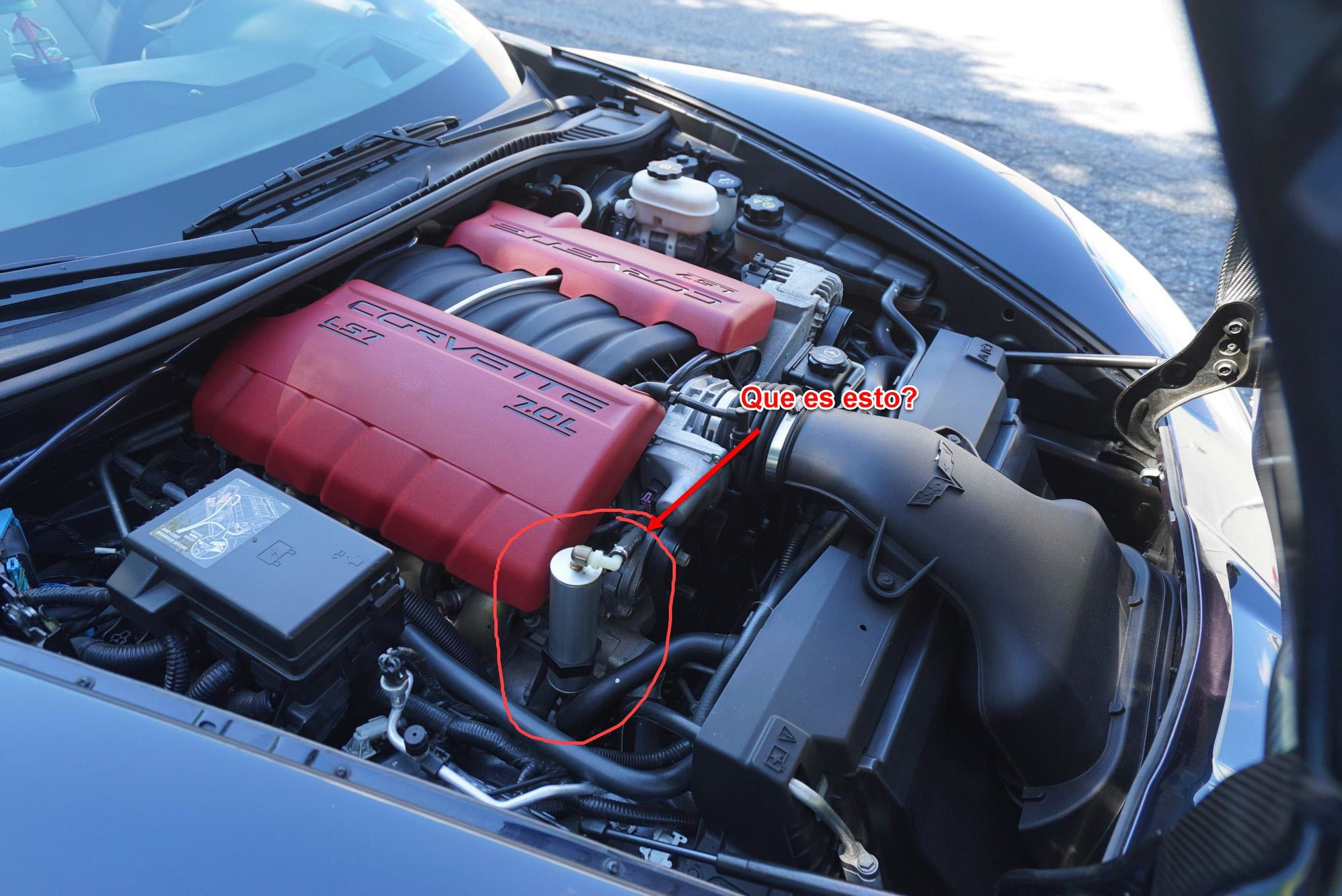 What am I looking at? A catch can? - CorvetteForum - Chevrolet Corvette ...