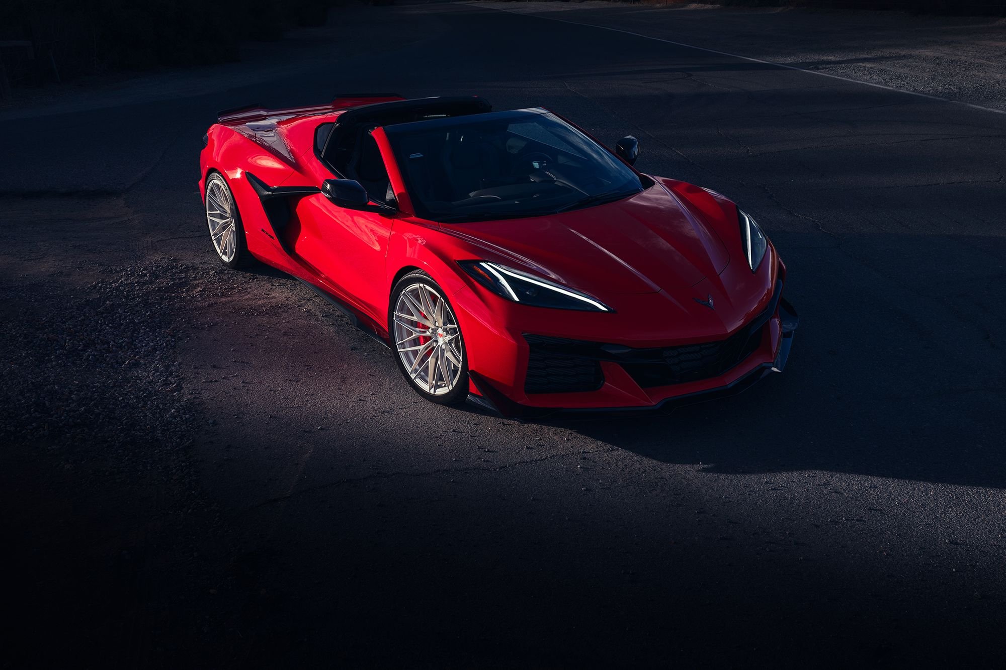 Vossen S21-02 x Corvette C8 Z06 - Photoshoot - Wheel Designers ...