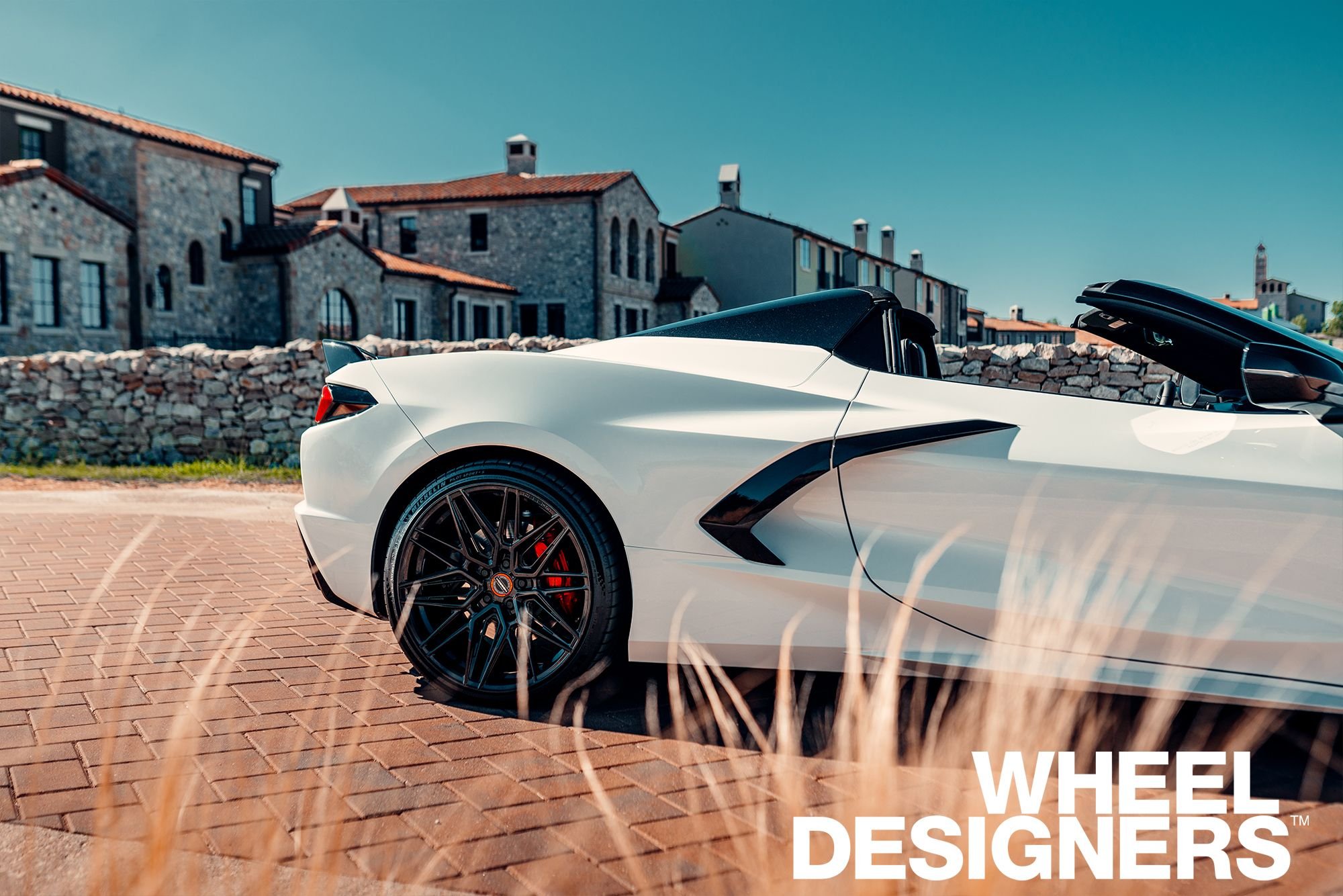 Artic White Corvette C8 - Vossen HF-7 Photoshoot - CorvetteForum ...