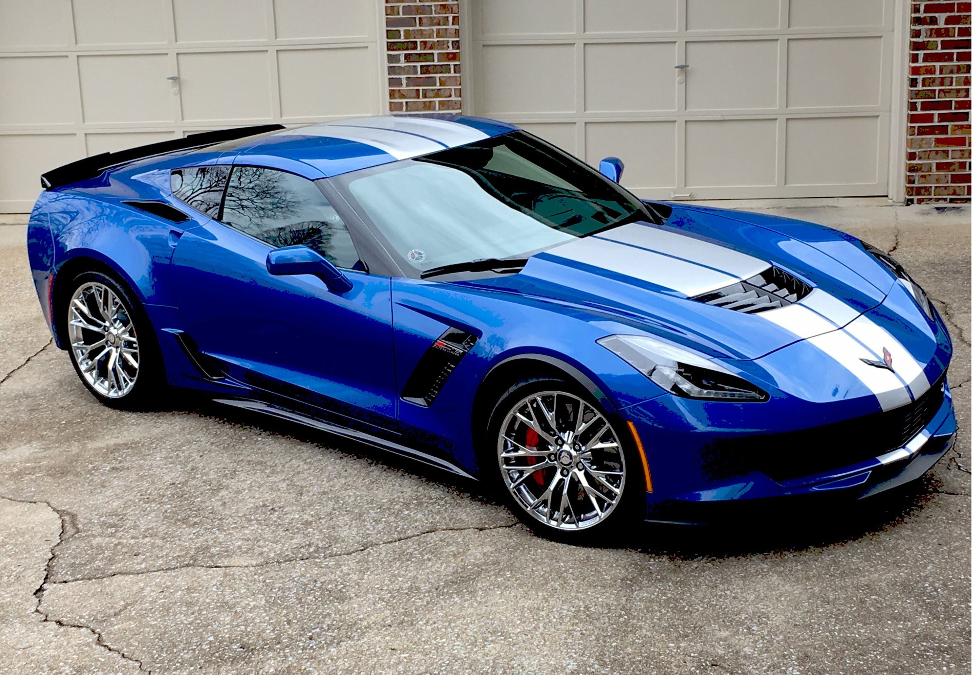 FS (For Sale) 2016 Z06 1LZ coupe, A8, Laguna Blue, dark gray interior ...