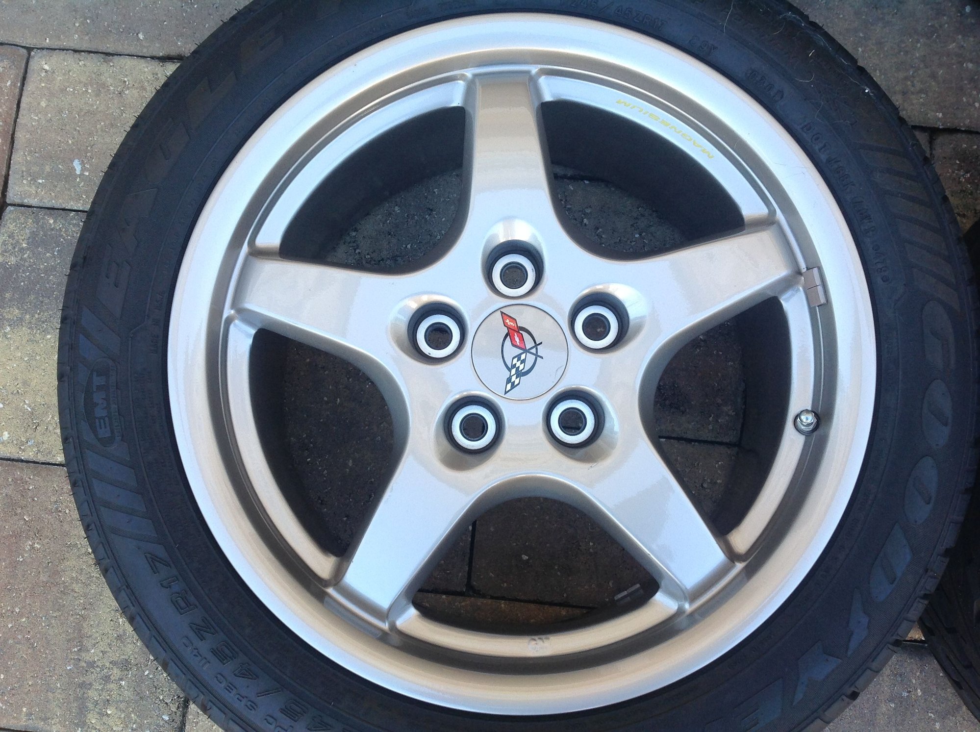 FS (For Sale) Set of 4 Corvette 1999 - 2004 C5 Magnesium Wheels w ...