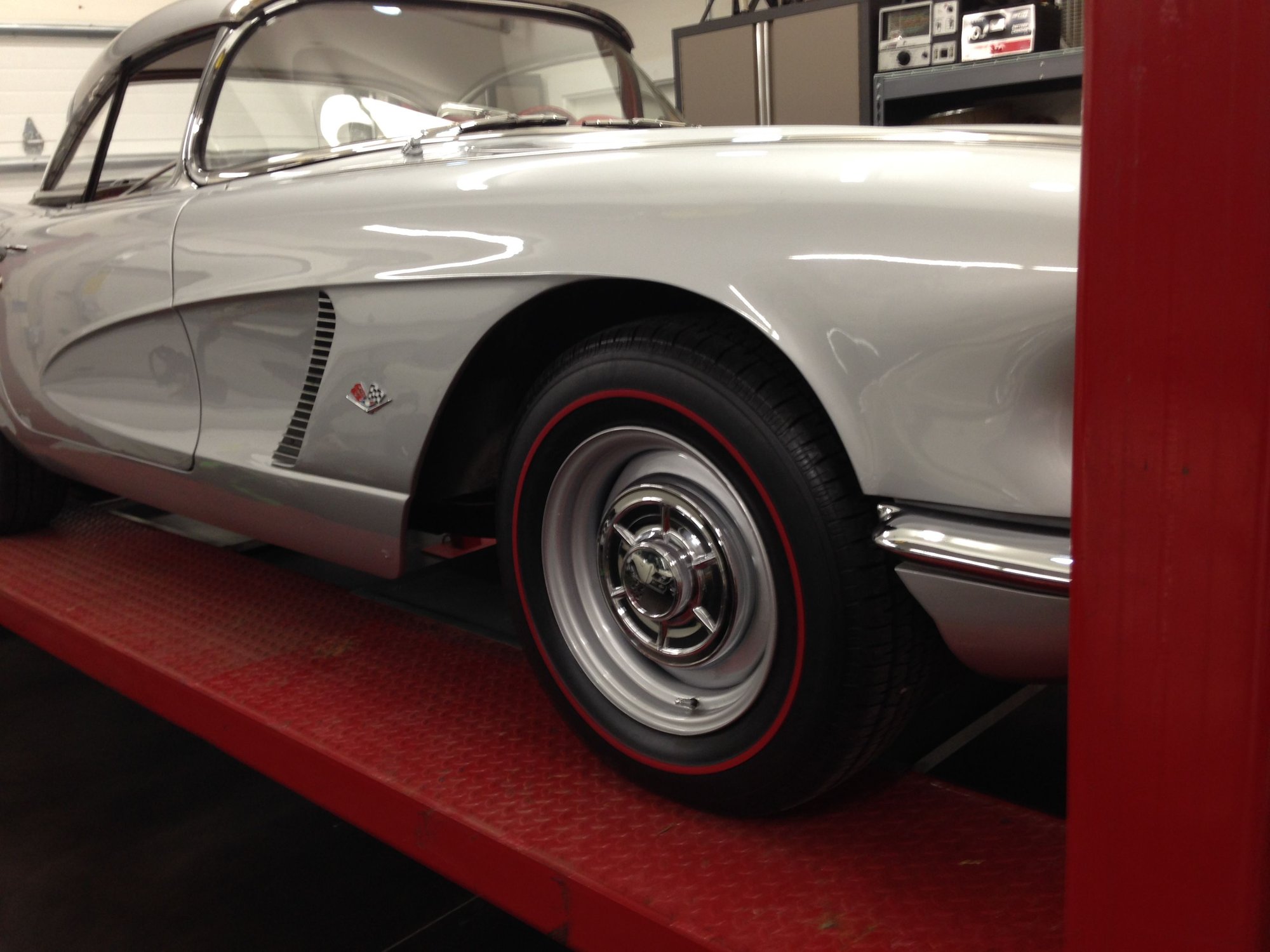 C1 1960 Roman Red Powder coating for wheels - CorvetteForum - Chevrolet ...