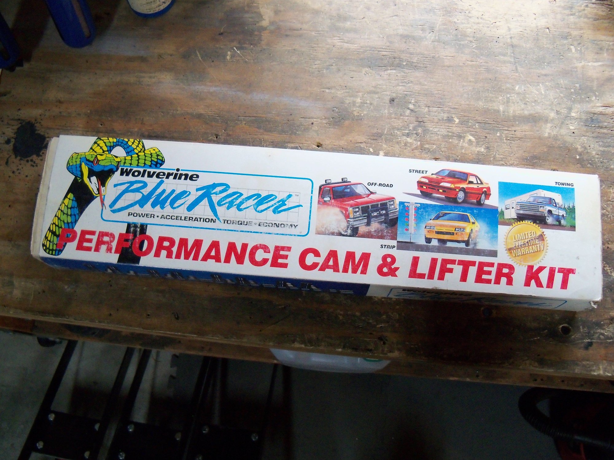 I have a wolverine blue racer cam does anyone have a old catalog for ...