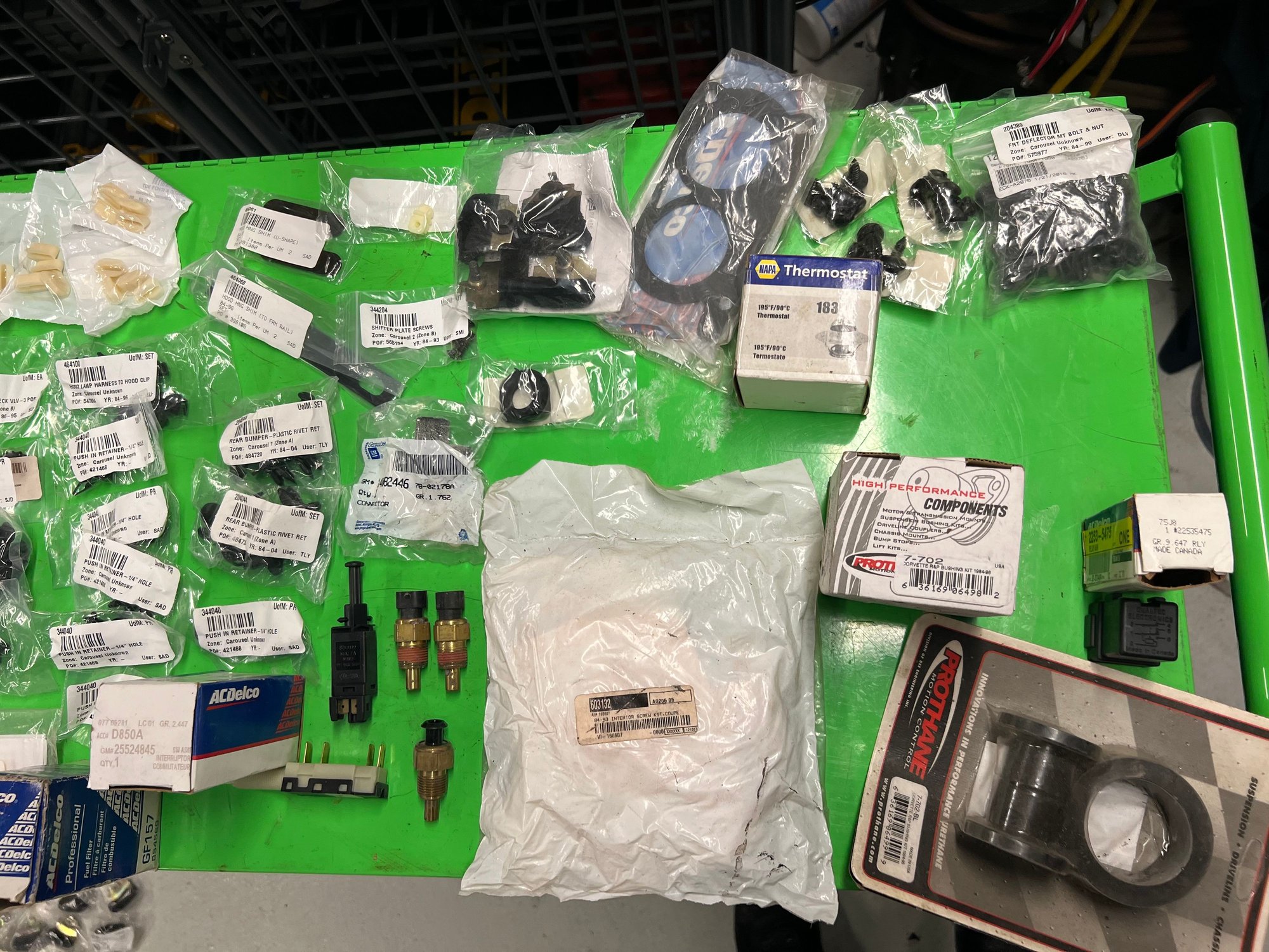 FS (For Sale) Bunch of new and NOS parts left overs - CorvetteForum ...