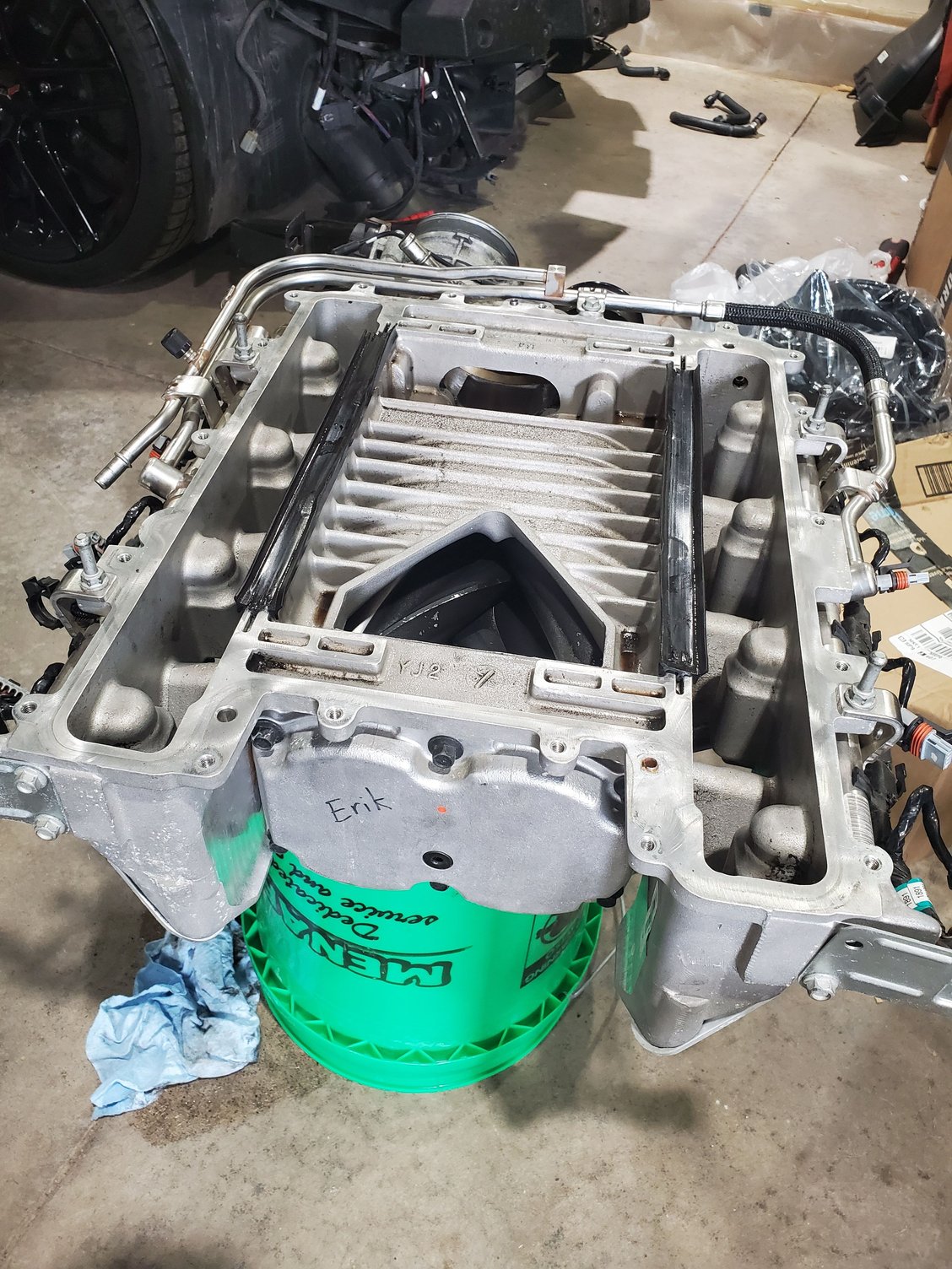 FS (For Sale) Kong ported supercharger, LS9 lid with Kong bricks ...