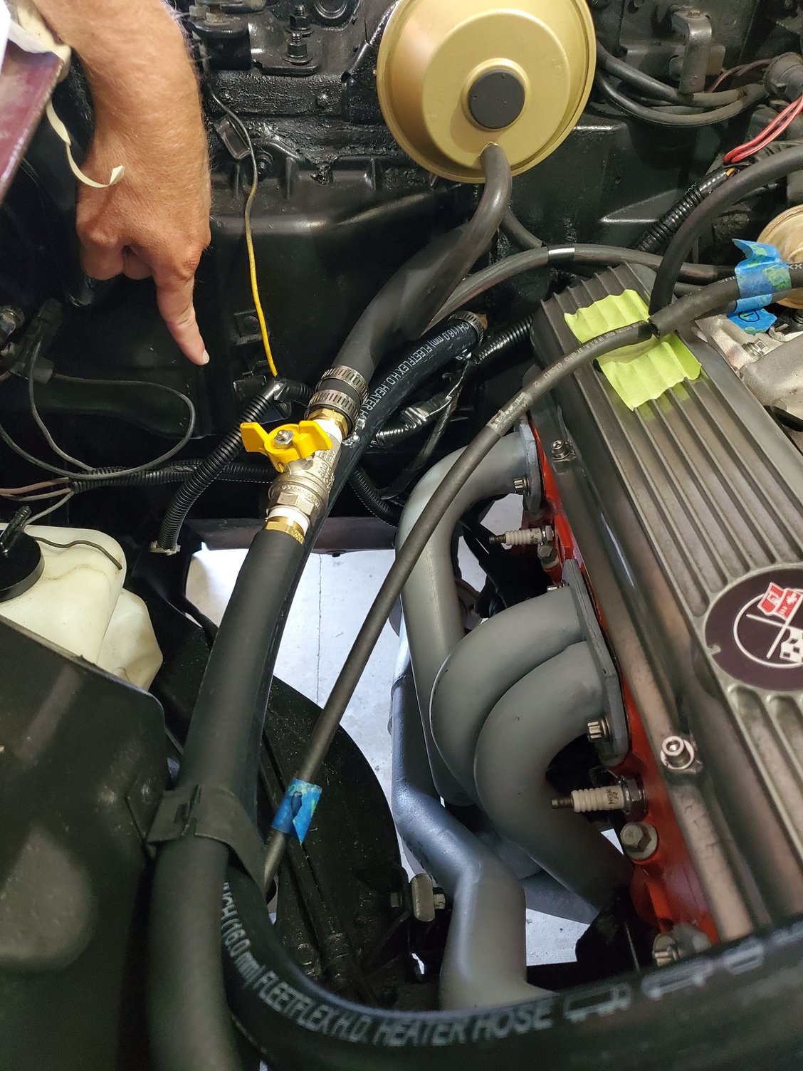 Heater hose routing - CorvetteForum - Chevrolet Corvette Forum Discussion