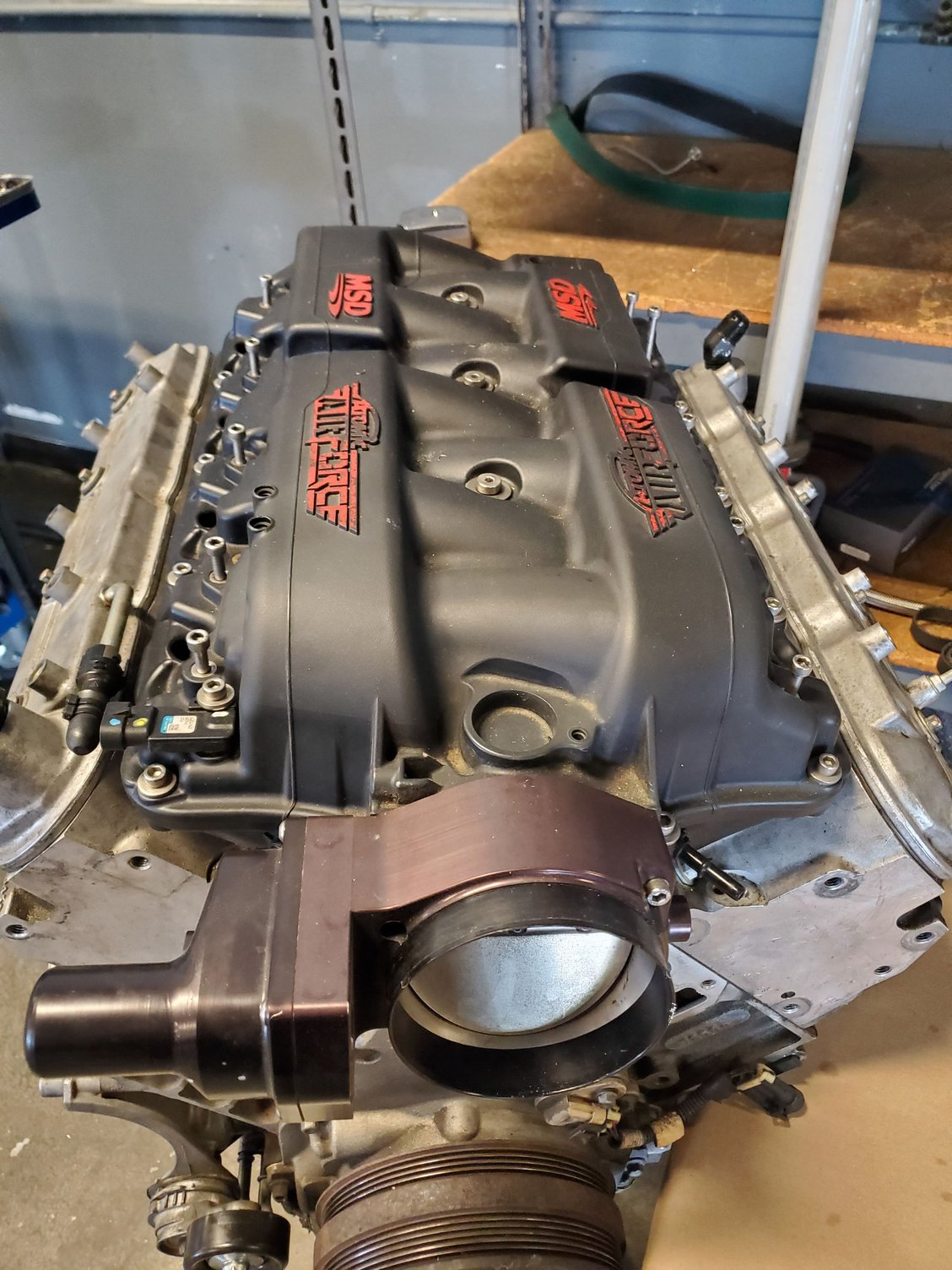 FS (For Sale) Ls7 mamo msd intake manifold n nw 102 tb - CorvetteForum ...