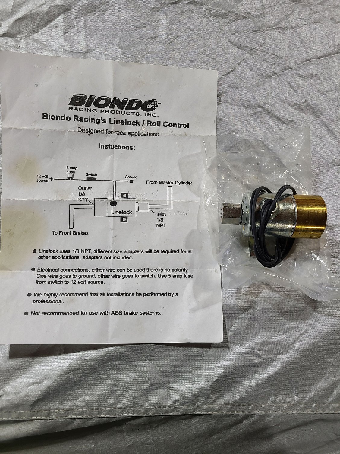 FS (For Sale) Biondo line lock - CorvetteForum - Chevrolet Corvette ...