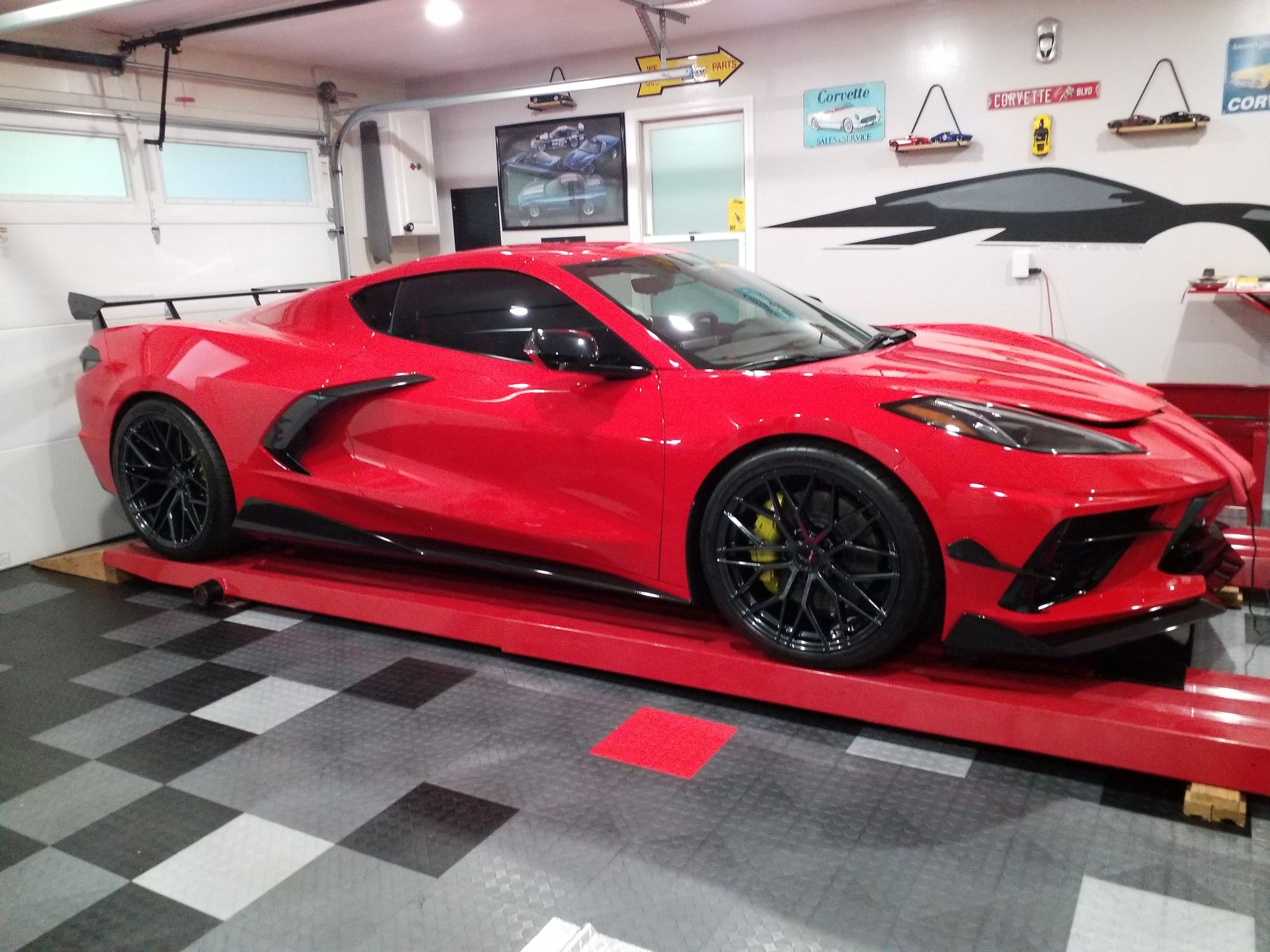 Torch Red w/ Yellow Calipers - CorvetteForum - Chevrolet Corvette Forum ...