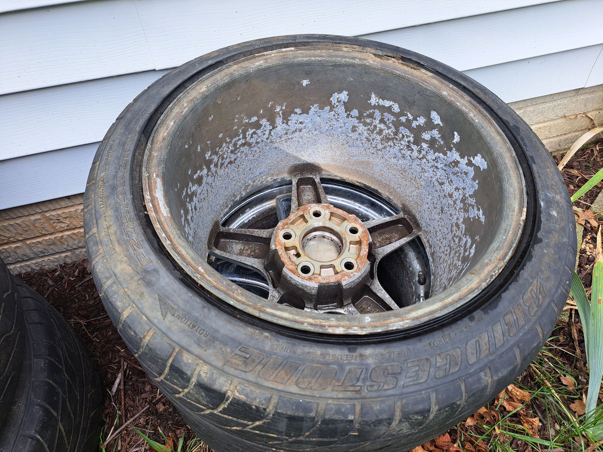 FS (For Sale) Pitted Chrome ZR-1 Wheels - CorvetteForum - Chevrolet ...