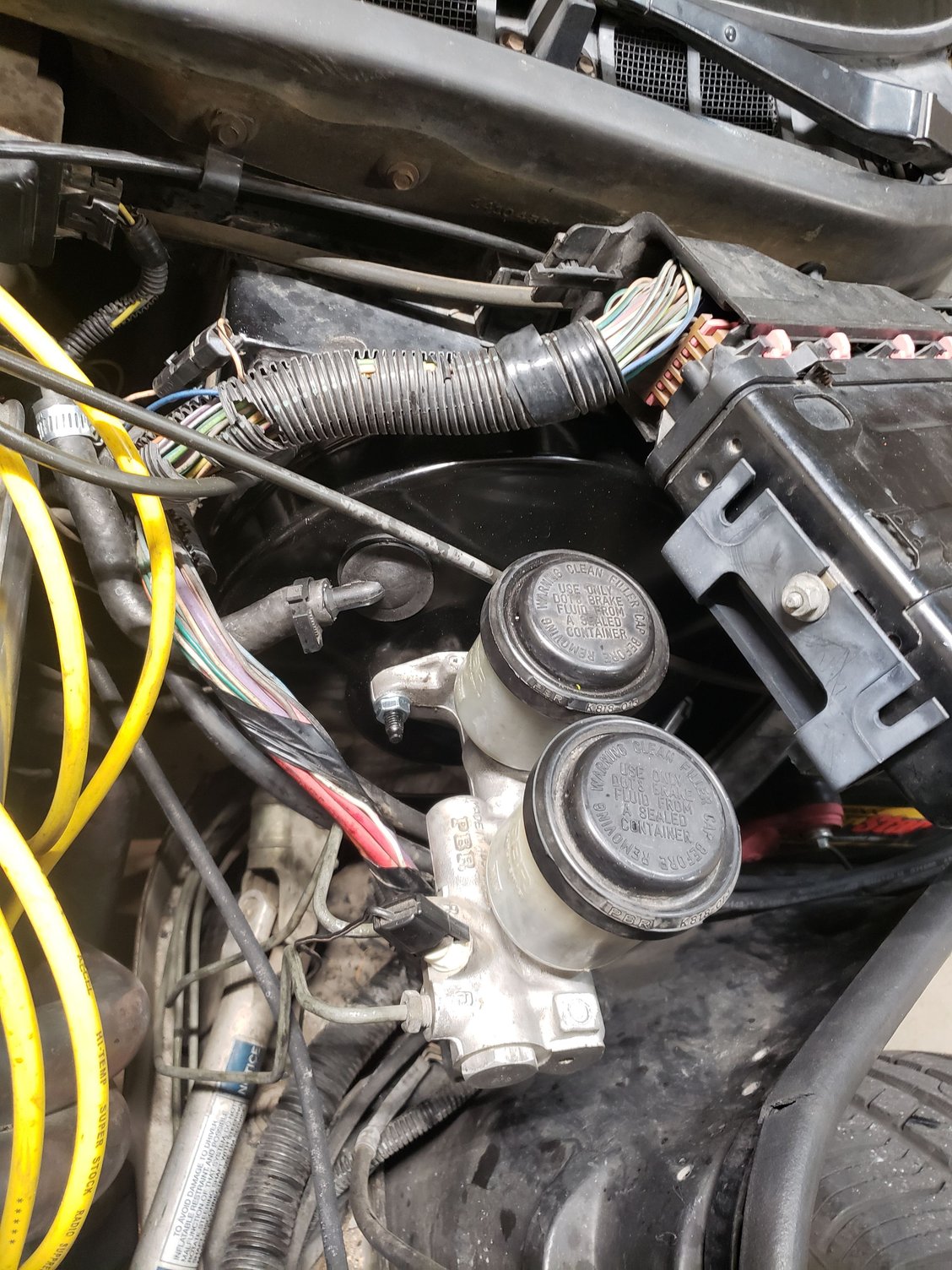 1991 L98 ZF6 Brake Booster Replacement Metal Cracked Plastic Wooden ...