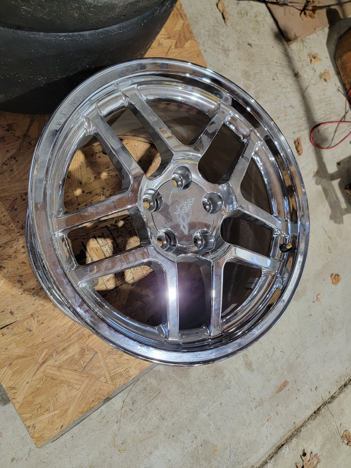 FS (For Sale) Pair OEM forged Corvette C5 Z06 rear Speedline wheels ...