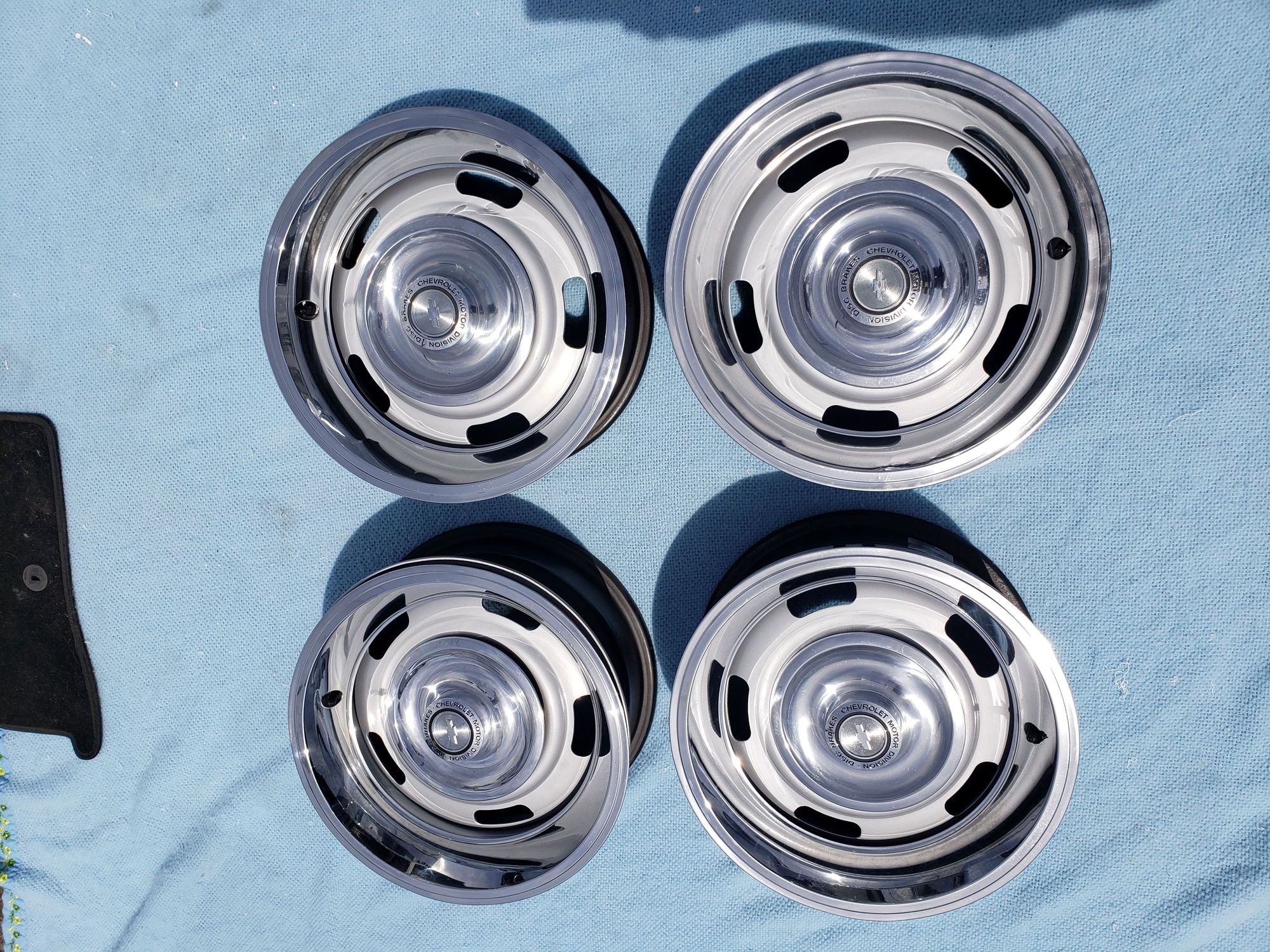 FS (For Sale) 1967 Rallye Wheels, Dated Matched set of 4, w/ Rings ...