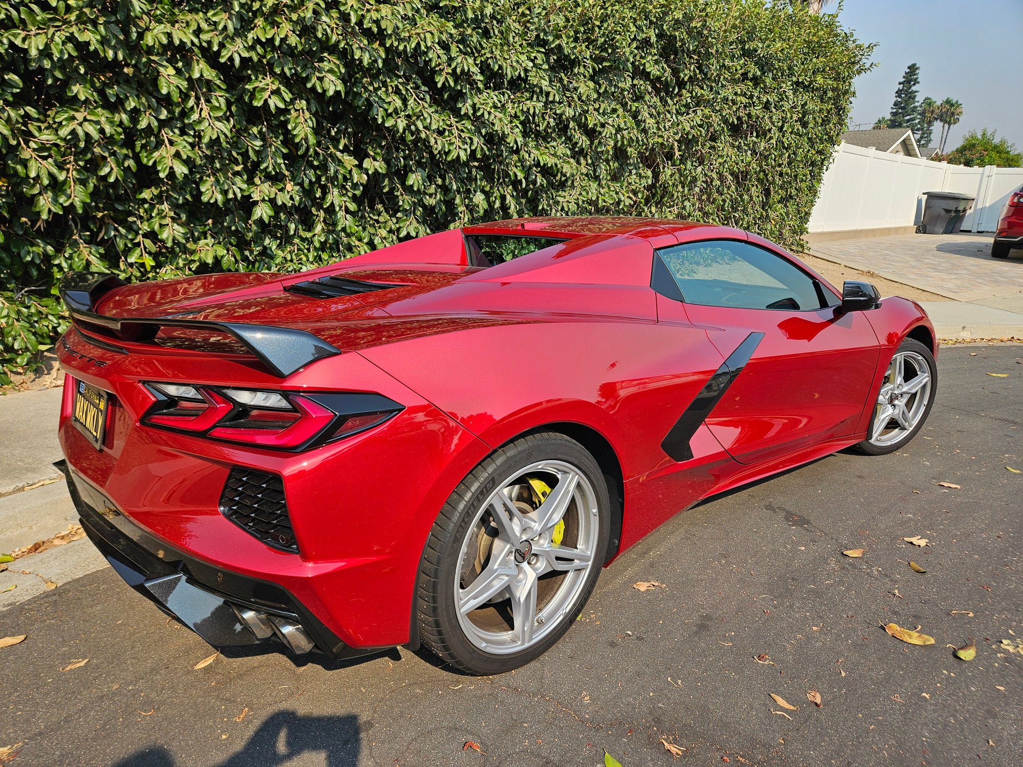 2021 Red Mist Convertible Z51 3LT w/Front Lift - CorvetteForum ...