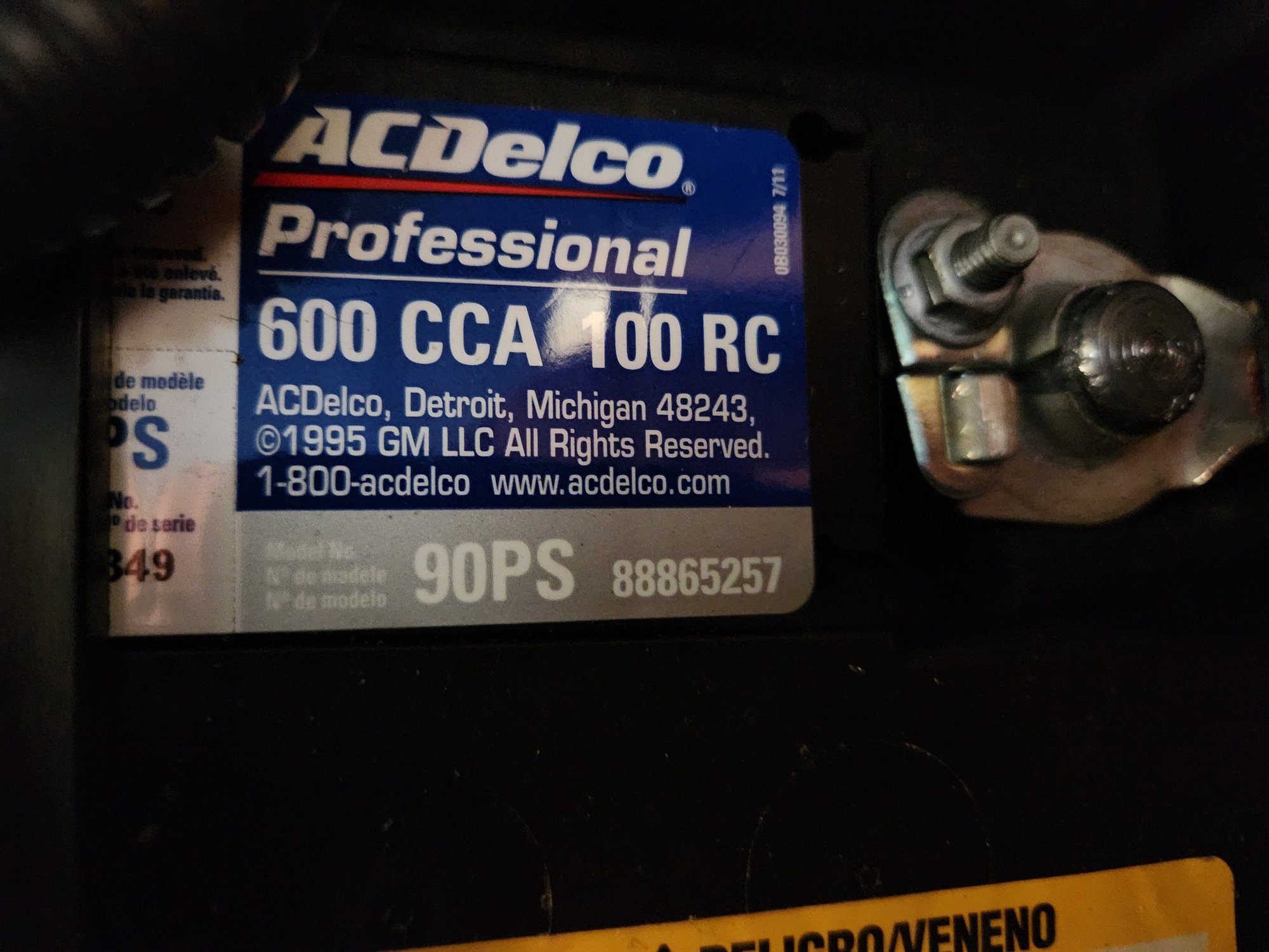 Is this the original battery in my 2013? - CorvetteForum - Chevrolet ...