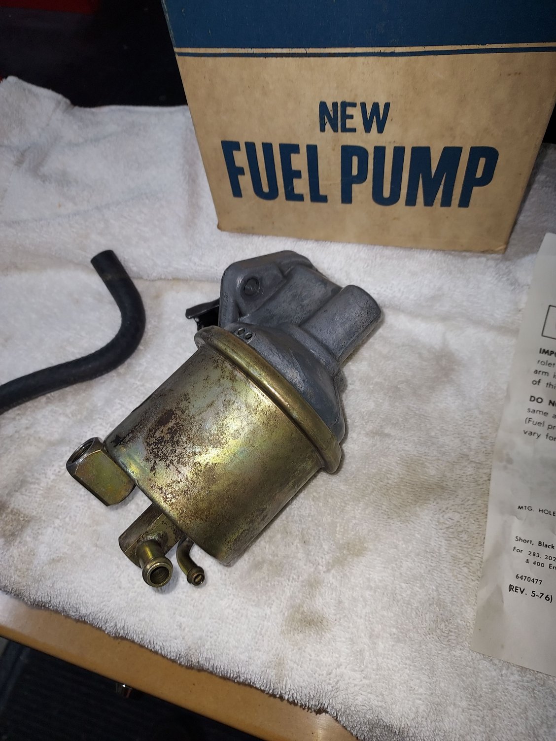 FS (For Sale) SOLD 1970 Corvette Fuel Pump - CorvetteForum - Chevrolet ...