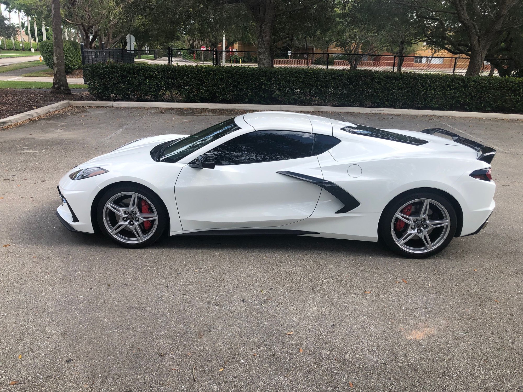 SOLD 2020 white C8 2LT Z51 FS - CorvetteForum - Chevrolet Corvette ...