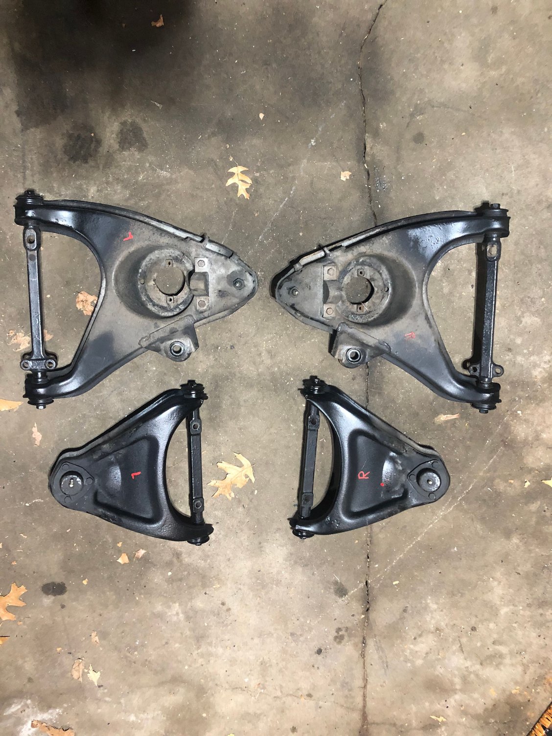 FS (For Sale) Original 63 upper and lower control arms - CorvetteForum ...